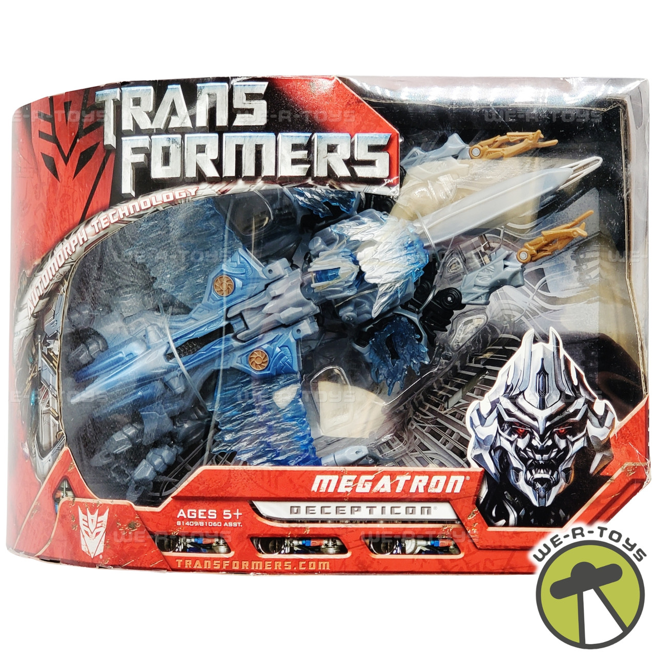 Transformers Movie Voyager Megatron Action Figure 2007 Hasbro 81409 NEW ...