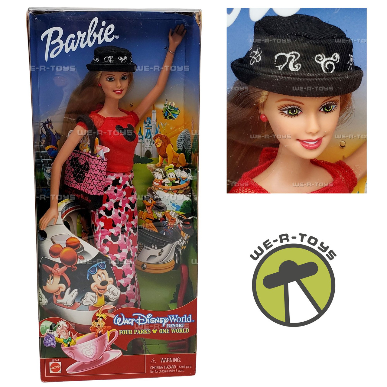 Barbie Walt Disney World Four Parks One World 2002 Mattel 56744 NRFB ...