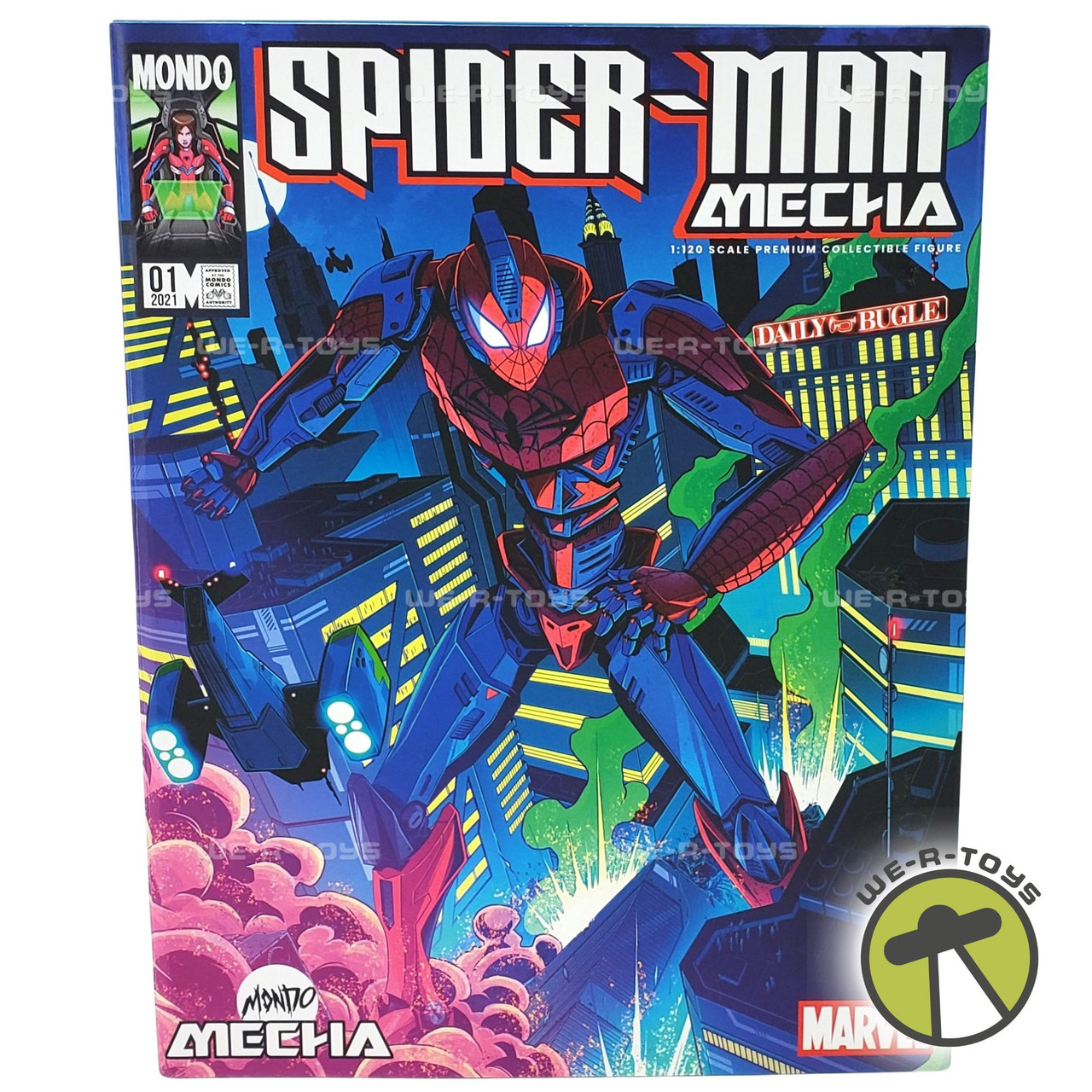 Marvel Spider-Man Mecha 1:20 Scale Premium Collectible Figure Mondo ...