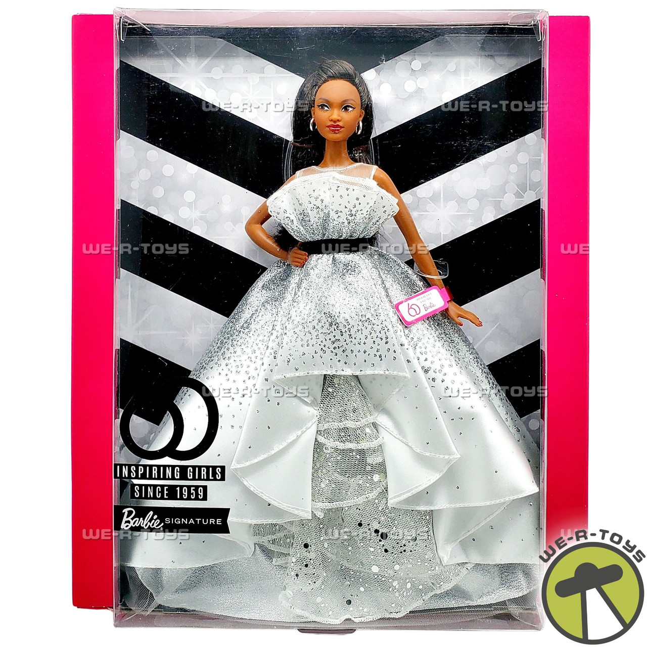 Barbie Collector 60th Anniversary Doll African American 2018 Mattel ...