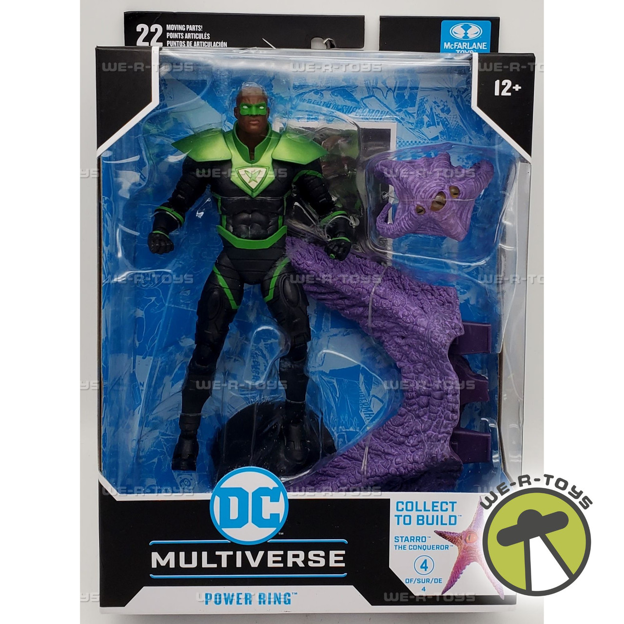 DC Multiverse Power Ring Crime Syndicate Build-A Figure 2022 McFarlane ...
