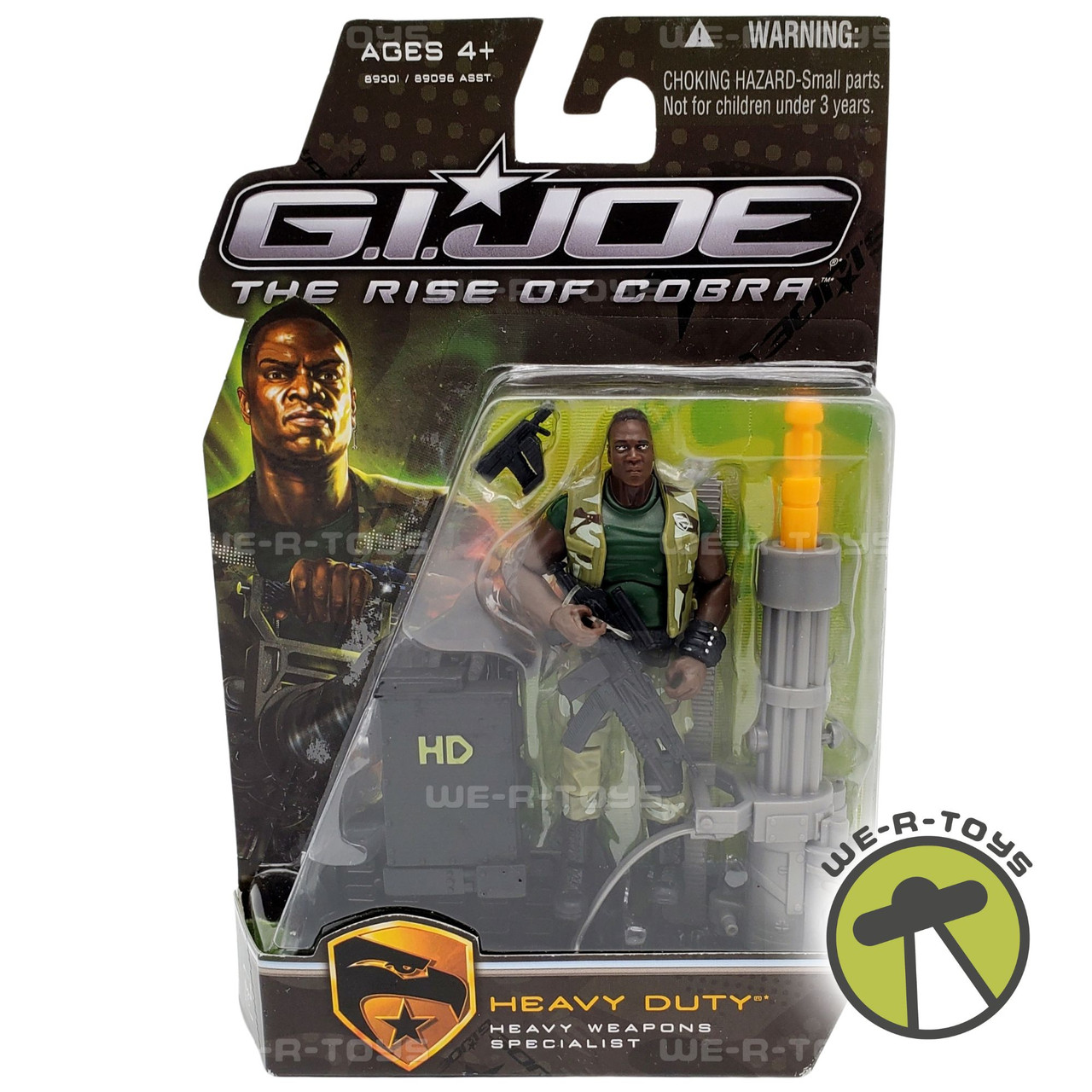 GI Joe the Rise of Cobra Heavy Duty Heavy Weapons Specialist Figure ...