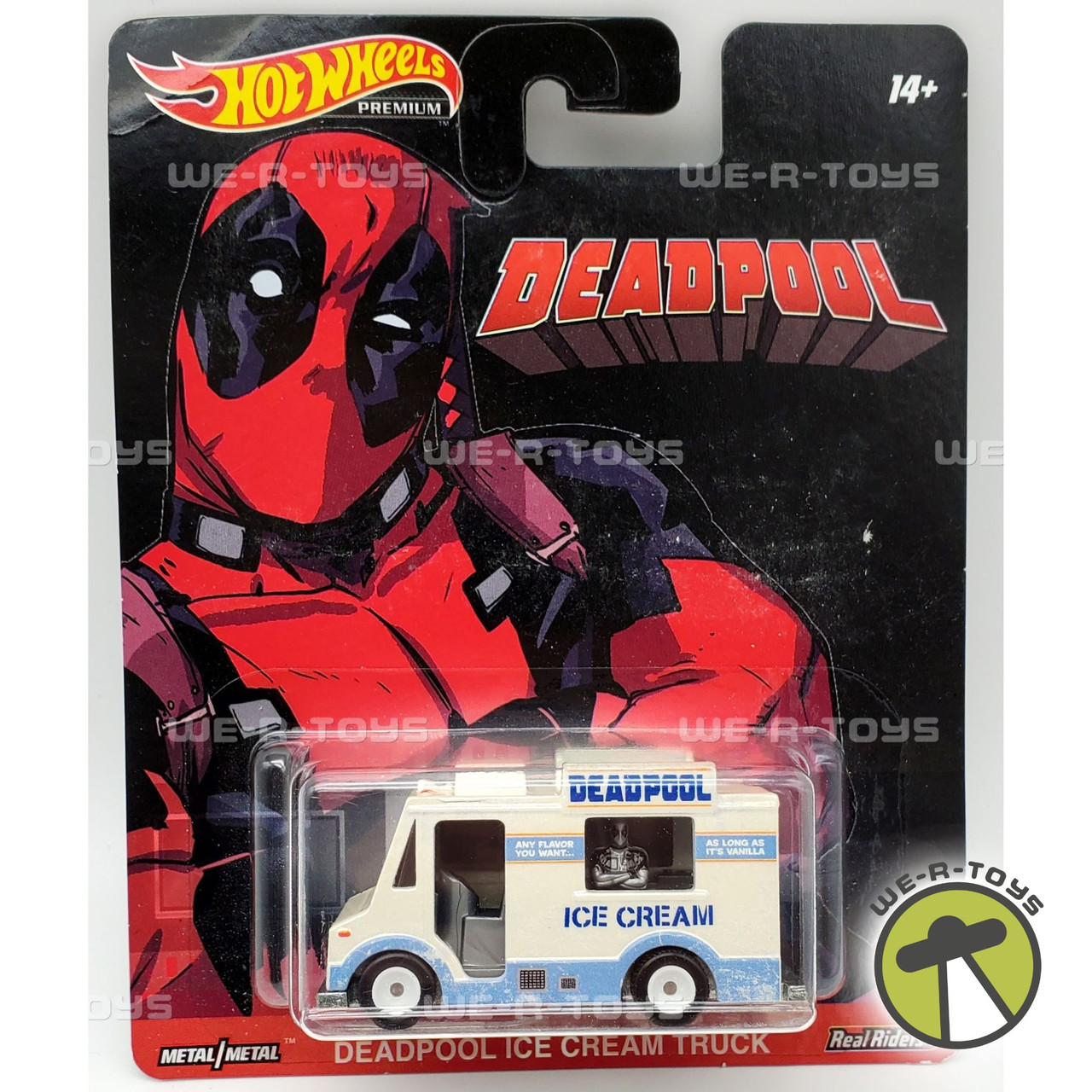 Hot Wheels Premium Marvel Deadpool Ice Cream Truck 2018 Mattel #FYP62 ...