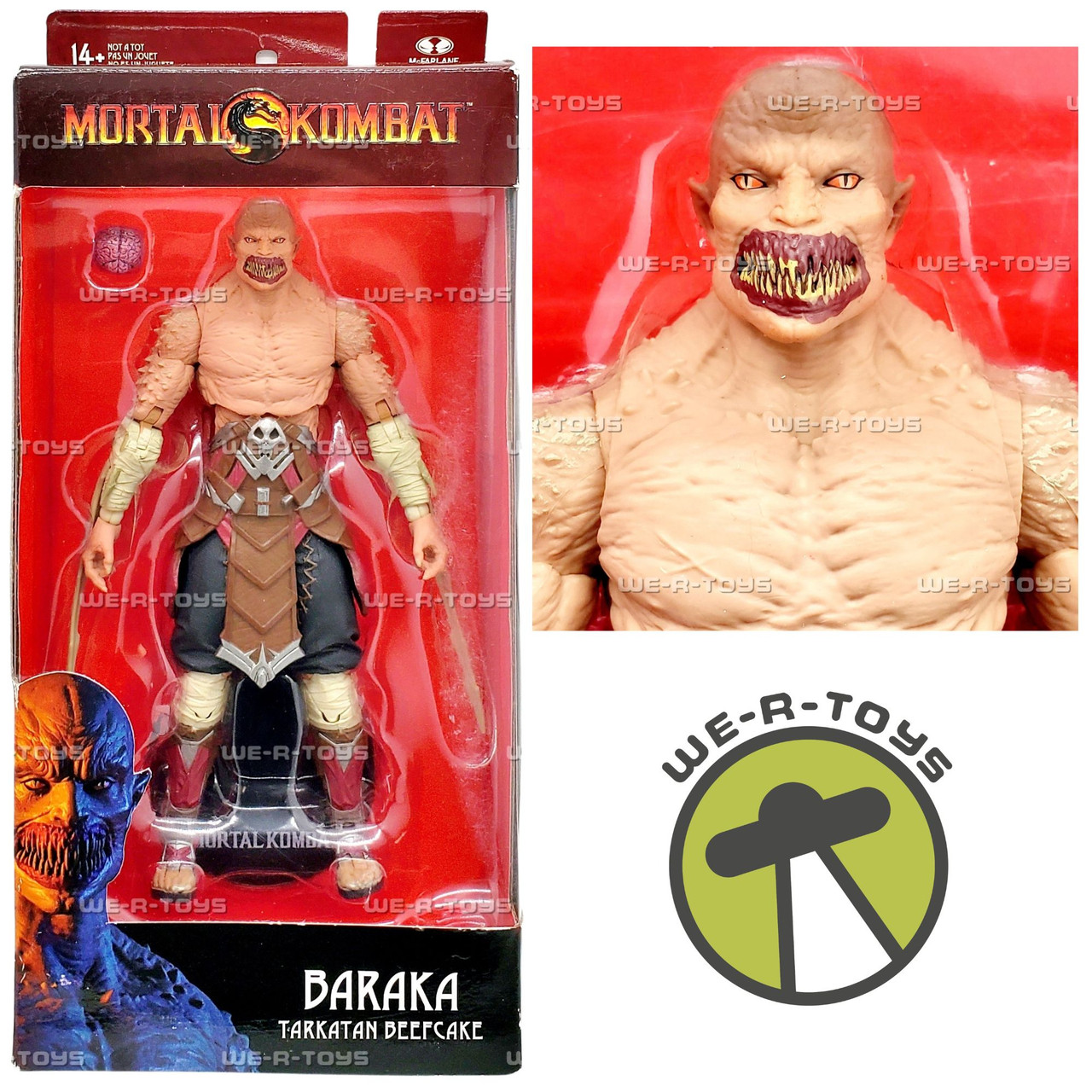 Mortal Kombat Baraka Tarkatan Beefcake Action Figure 2020 McFarlane ...