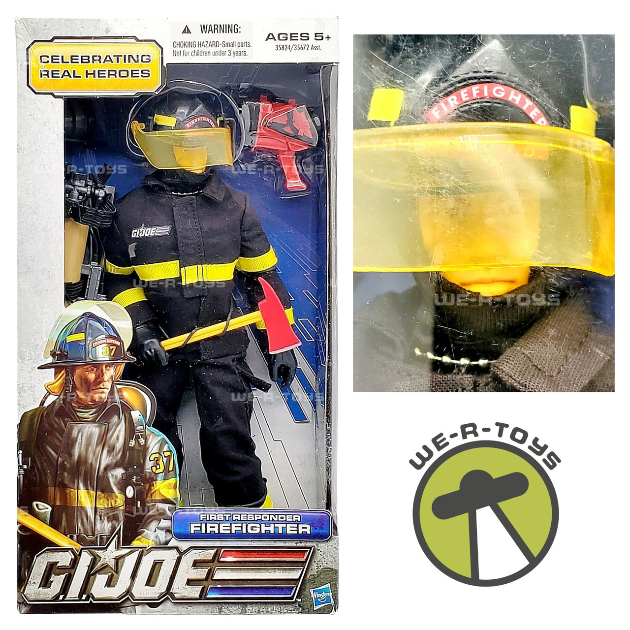 G.I. Joe First Responder Firefighter Action Figure 2011 Hasbro 35824 ...