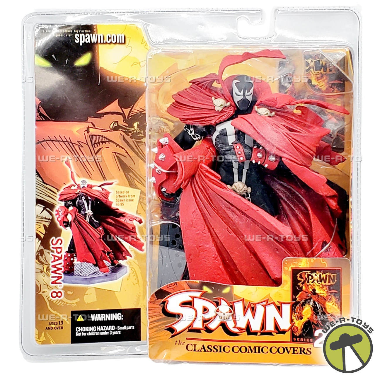 Spawn Series 25 Spawn 8 Classic Comic Covers Figure 2004 McFarlane Toys ...