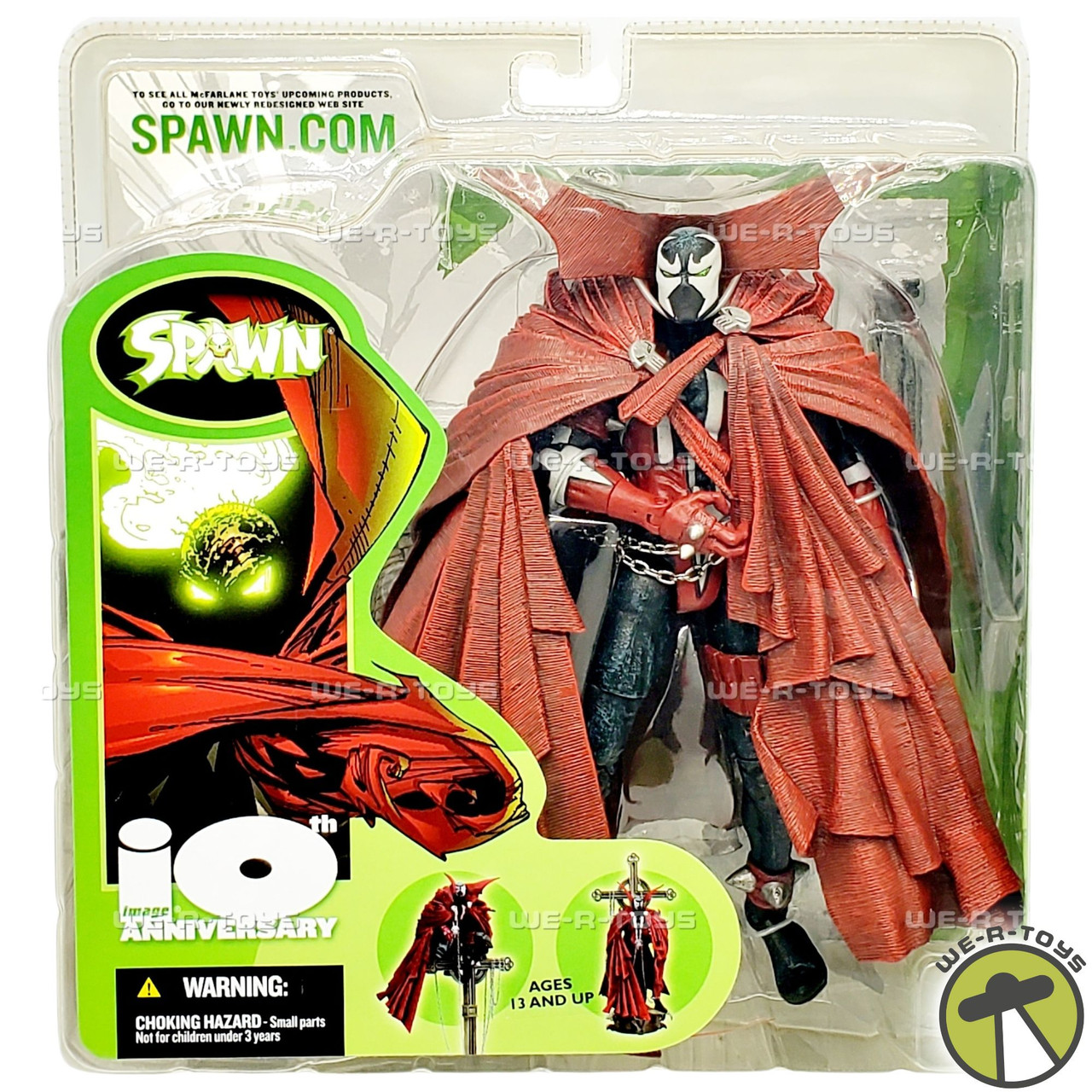 Spawn 10th Anniversary Spawn Action Figure 2002 McFarlane Toys 80614 ...