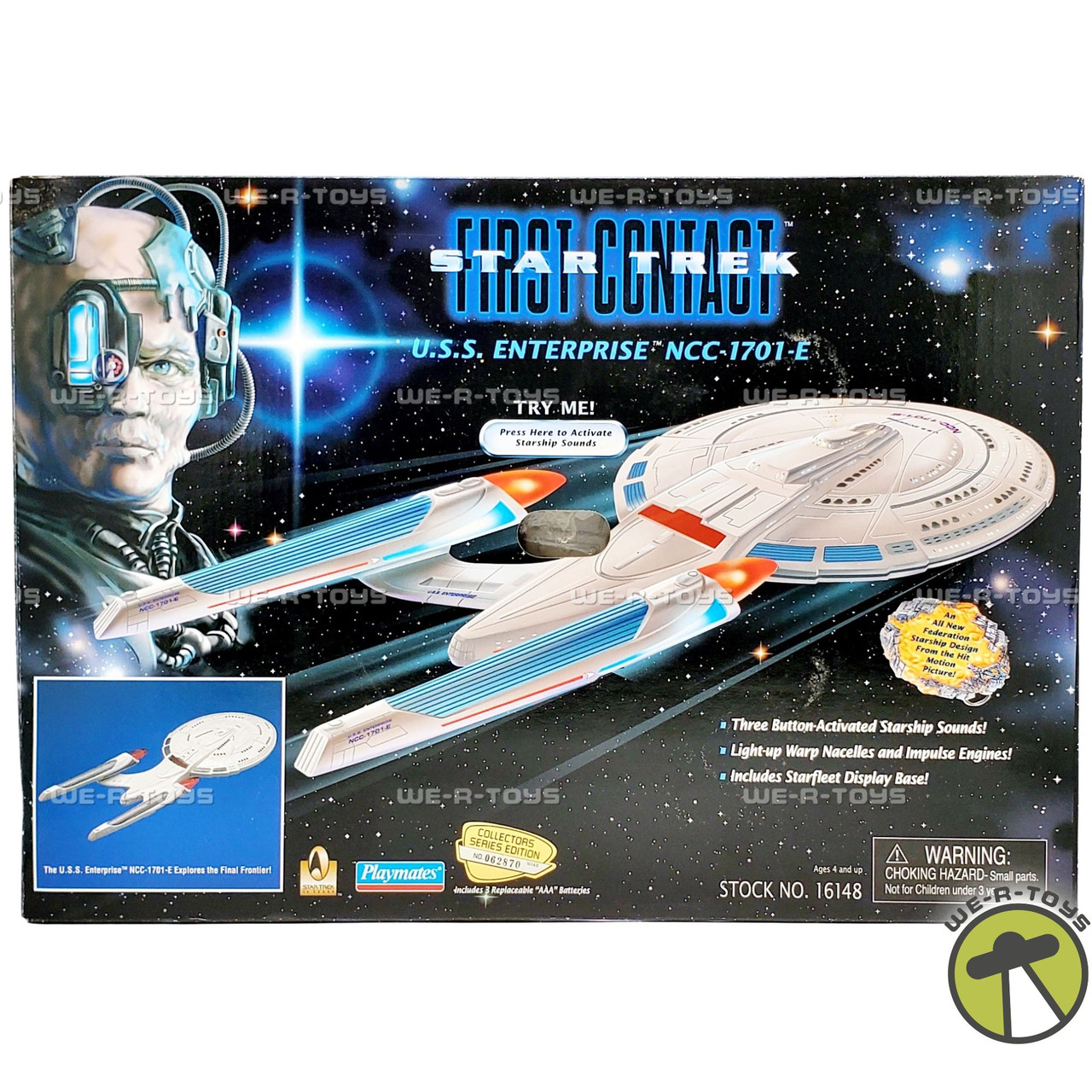 Star Trek First Contact USS Enterprise NCC-1701-E Electronic Starship ...