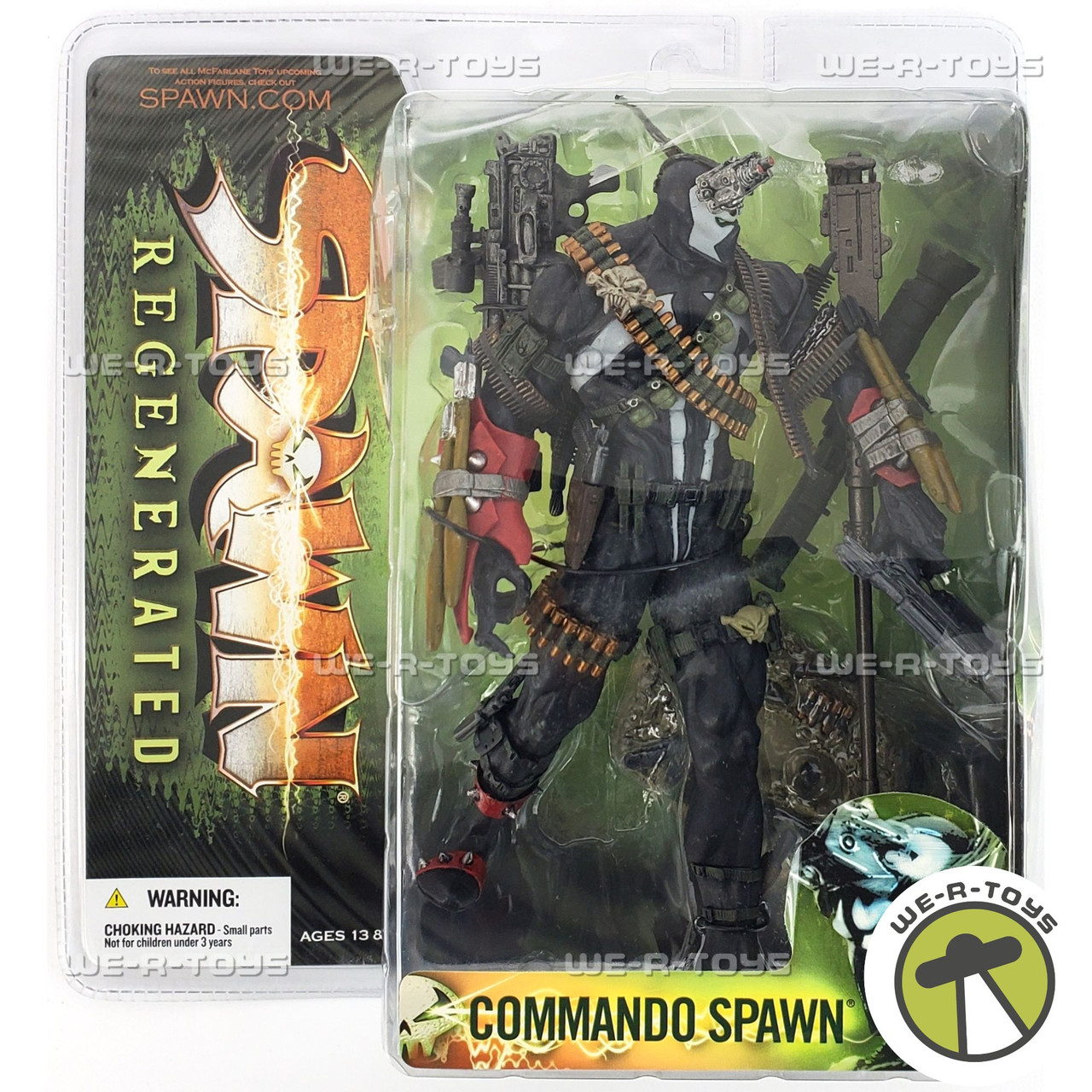 Spawn Regenerated Commando Spawn Series 28 Action Figure McFarlane Toys NRFP - We-R-Toys