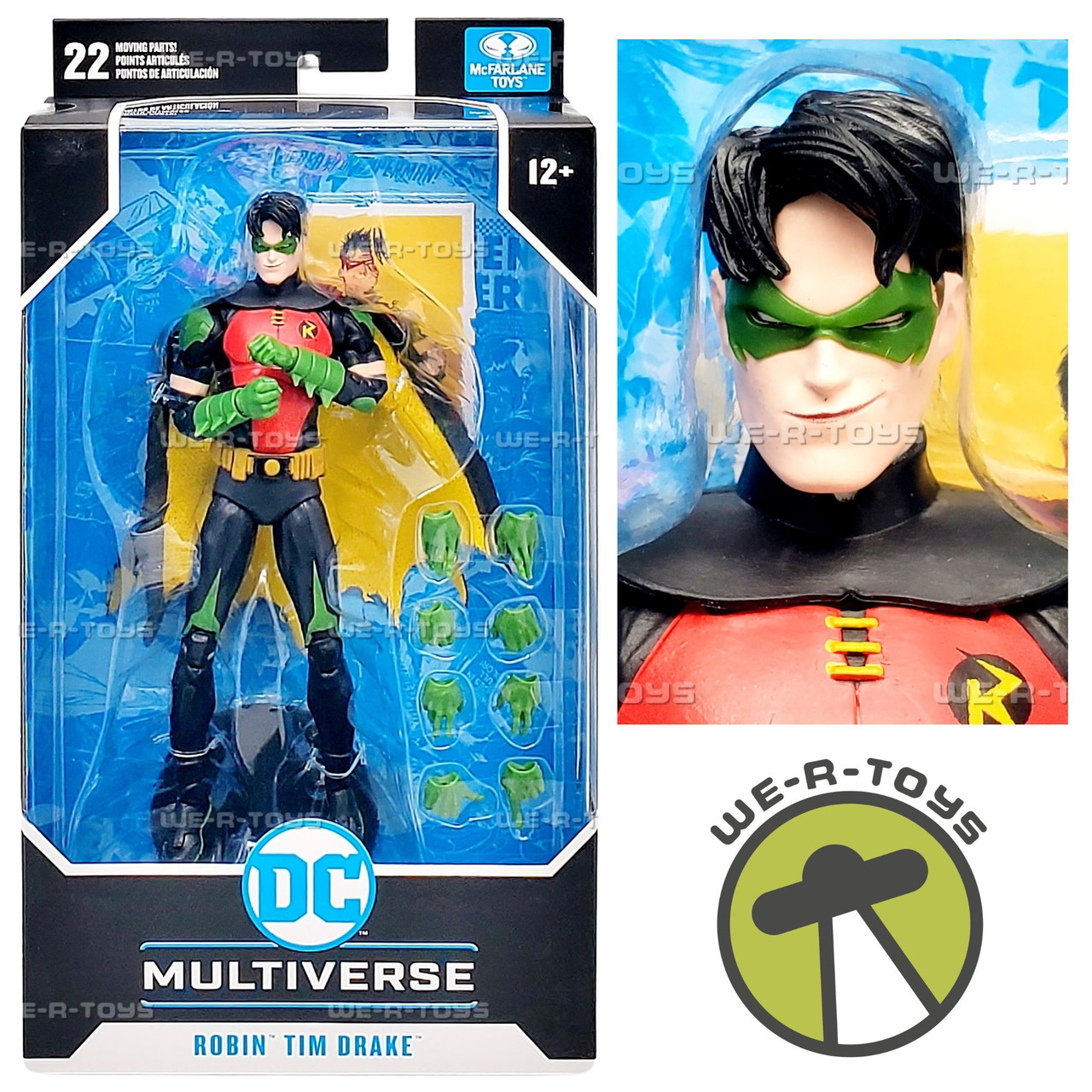 DC Multiverse Rebirth Robin Tim Drake Action Figure 2024 McFarlane Toys ...
