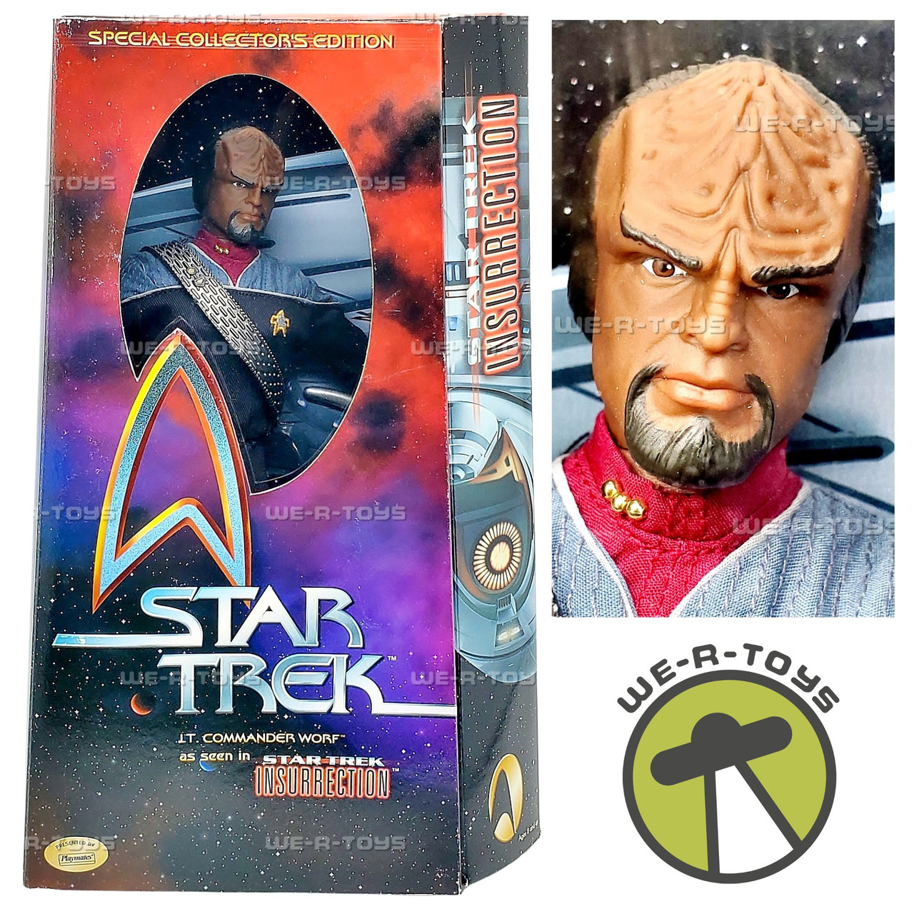 Star Trek Star Trek Insurrection Lt. Commander Worf Action Figure 1998 ...