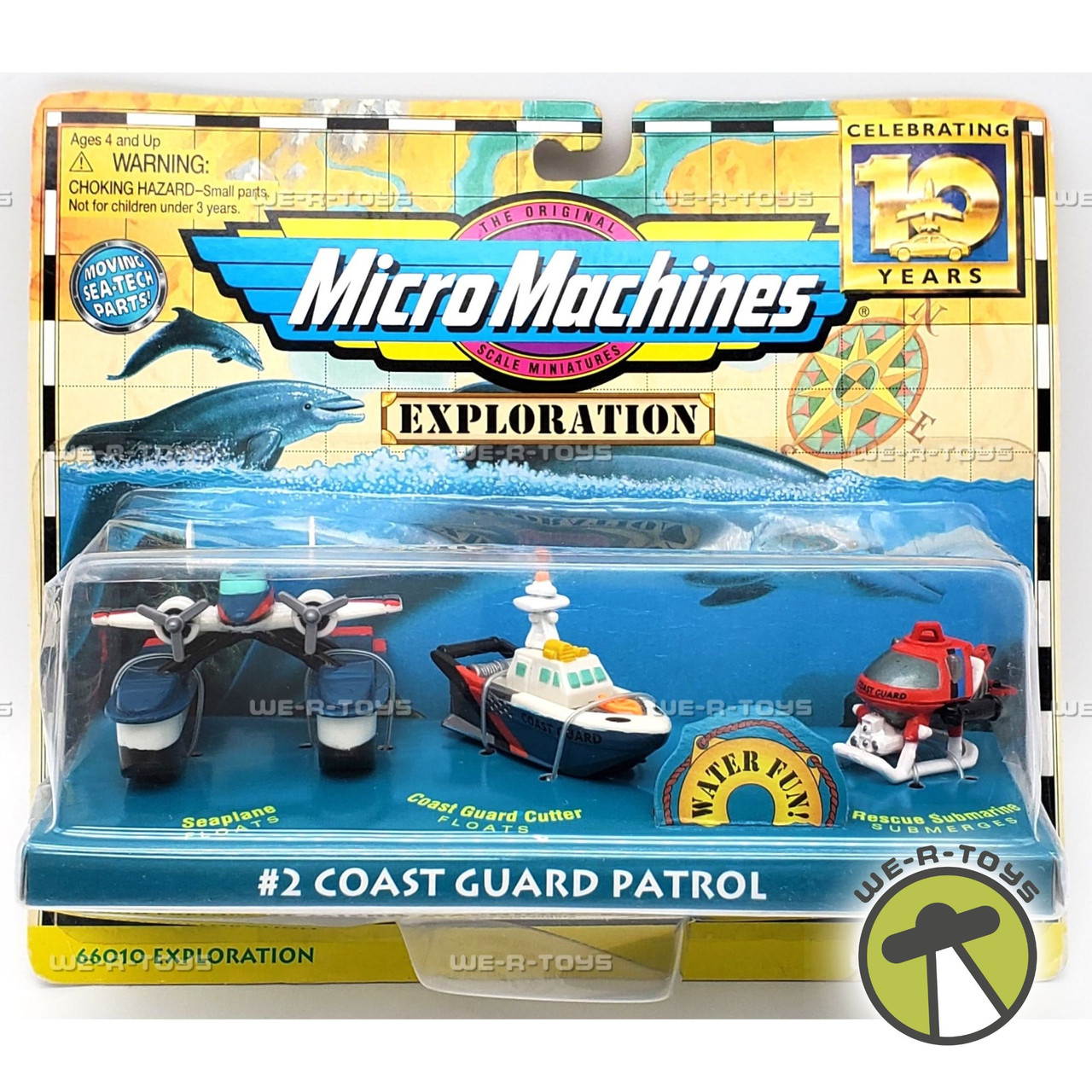Micro Machines Exploration #2 Coast Guard Patrol Vehicles 1997 Galoob ...