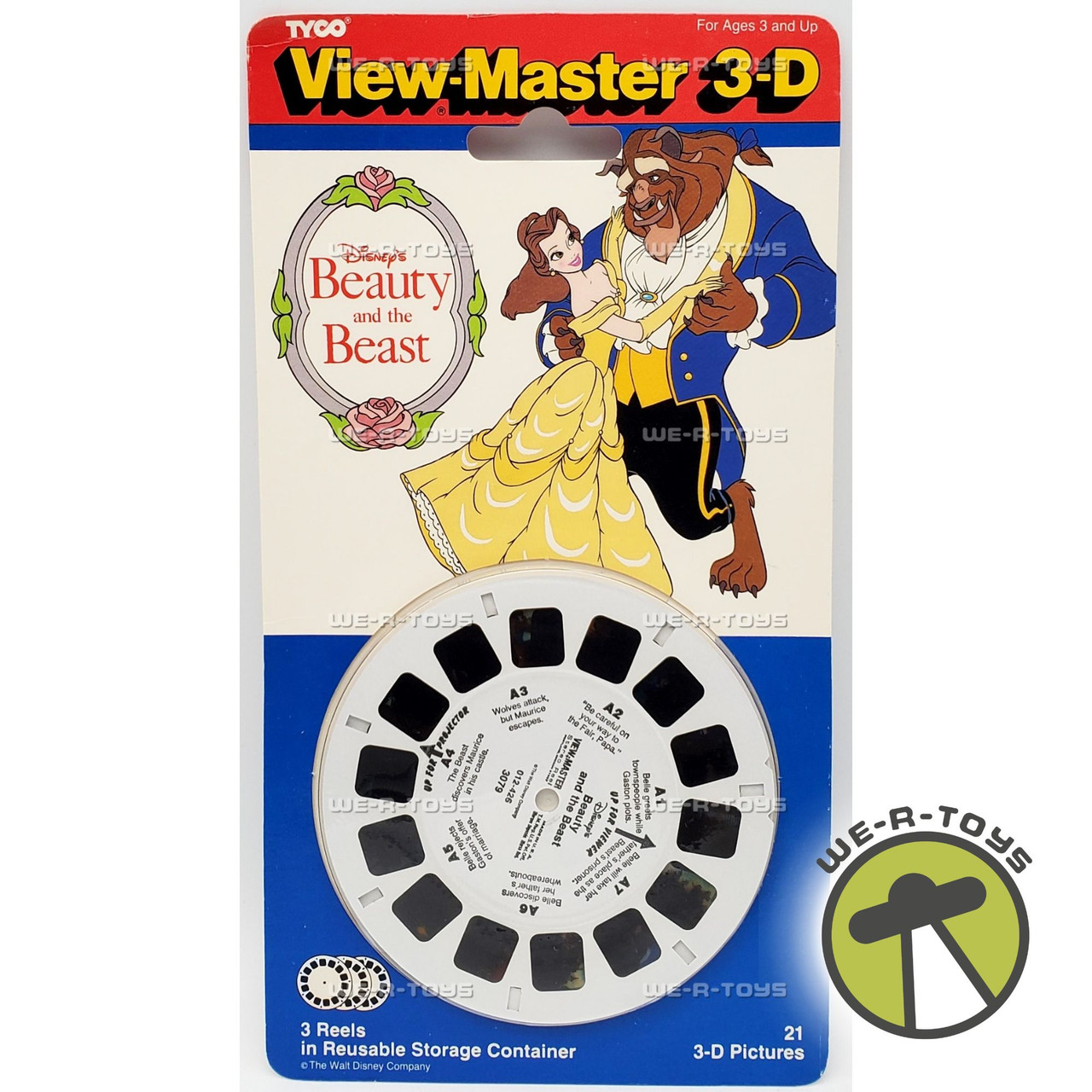 Disney Beauty and the Beast View-Master 3-D 1991 Tyco #3079 NRFP - We-R ...