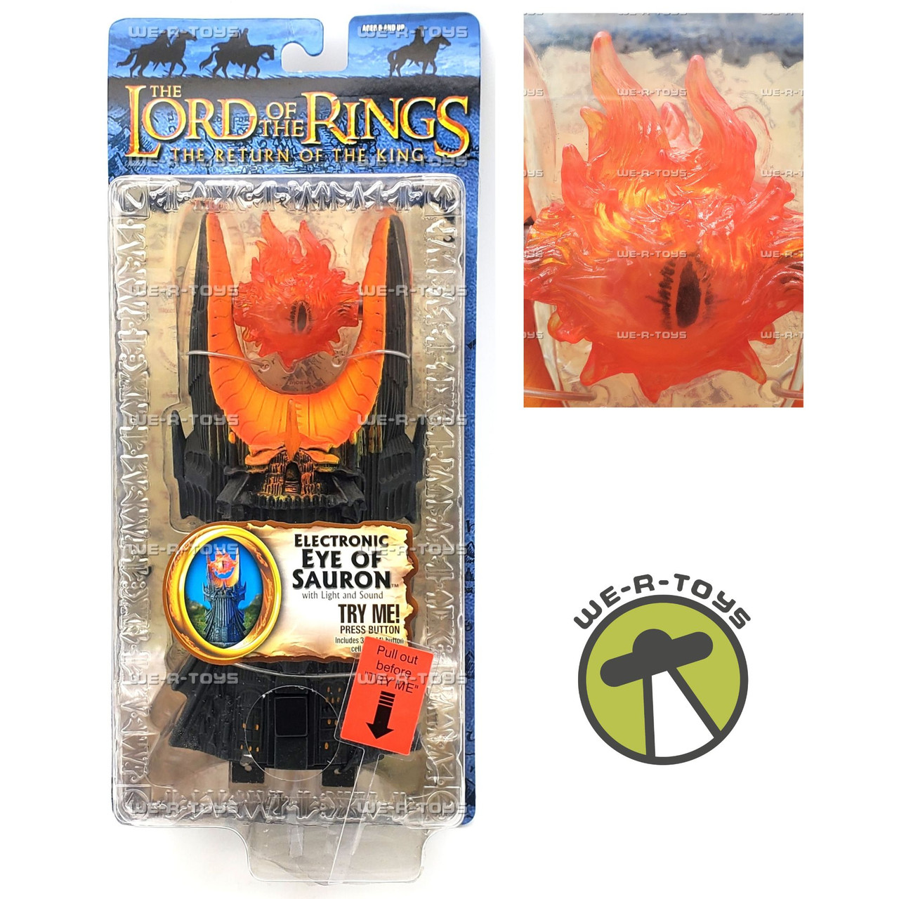 Lord of the Rings Return of the King Electronic Eye of Sauron Figure ...