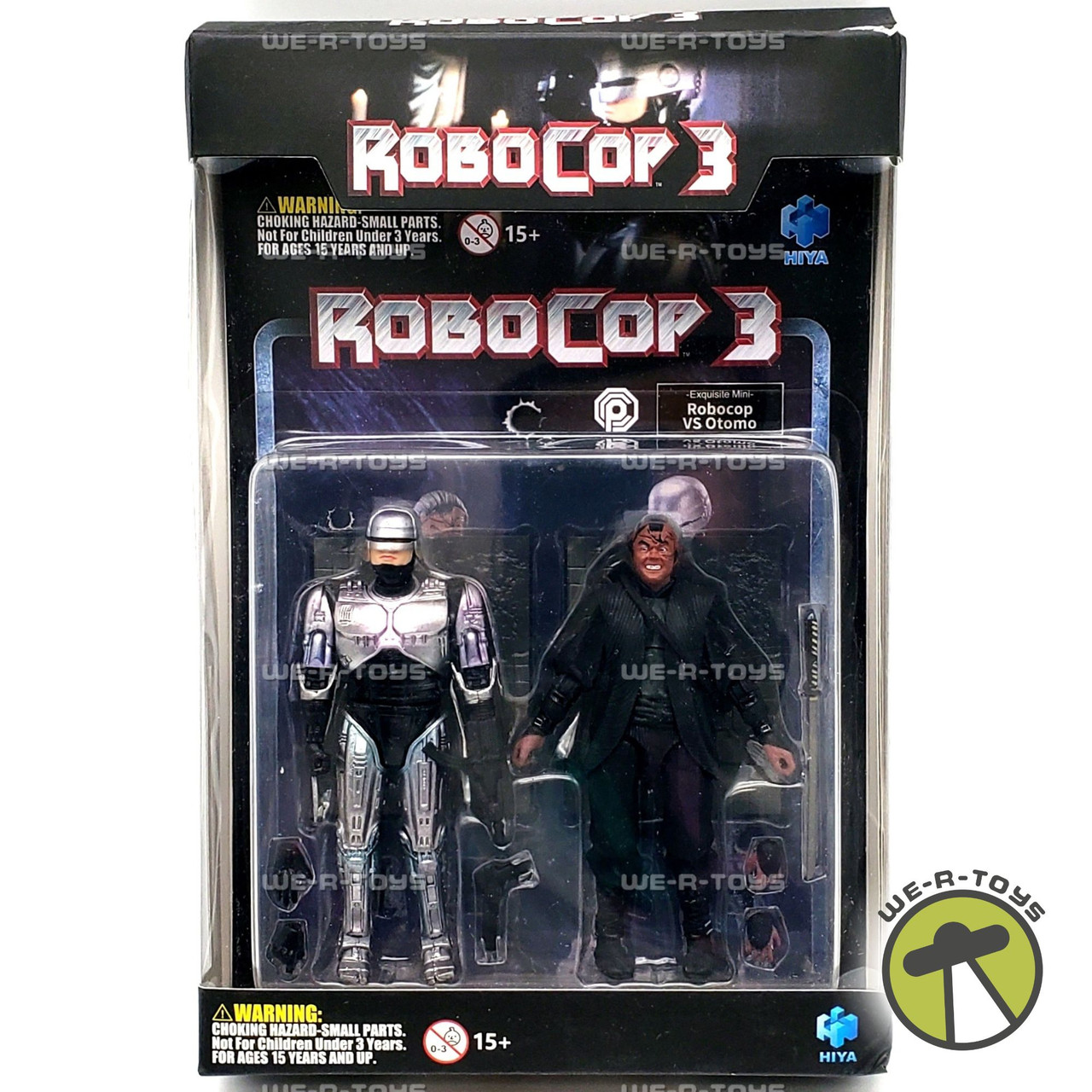 RoboCop 3 Exquisite Mini Robocop vs Otomo Action Figures 2022 Hiya Toys ...