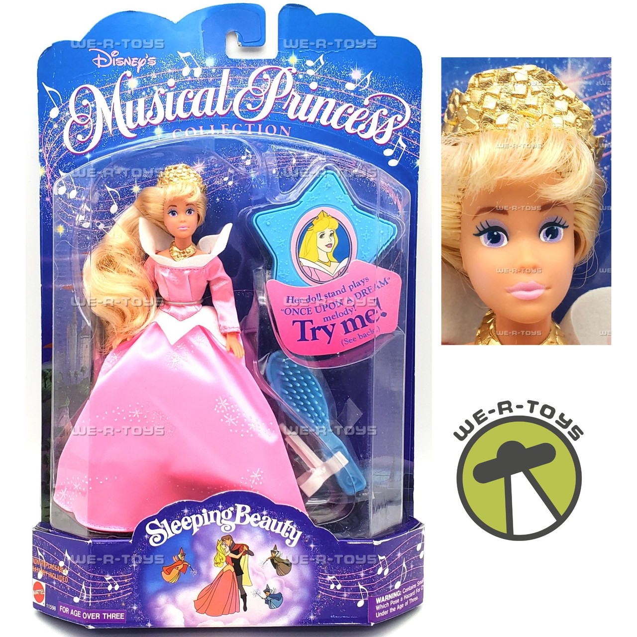 Disney's Musical Princess Collection Sleeping Beauty Doll 1994 Mattel ...