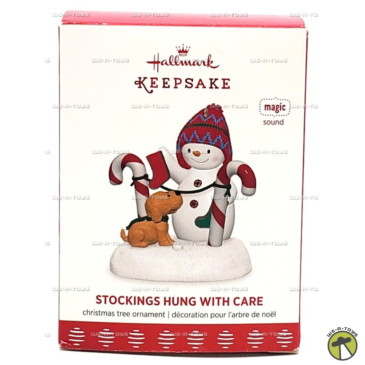 Hallmark Keepsake Ornament Stockings Hung with Care with Sound 2017 ...