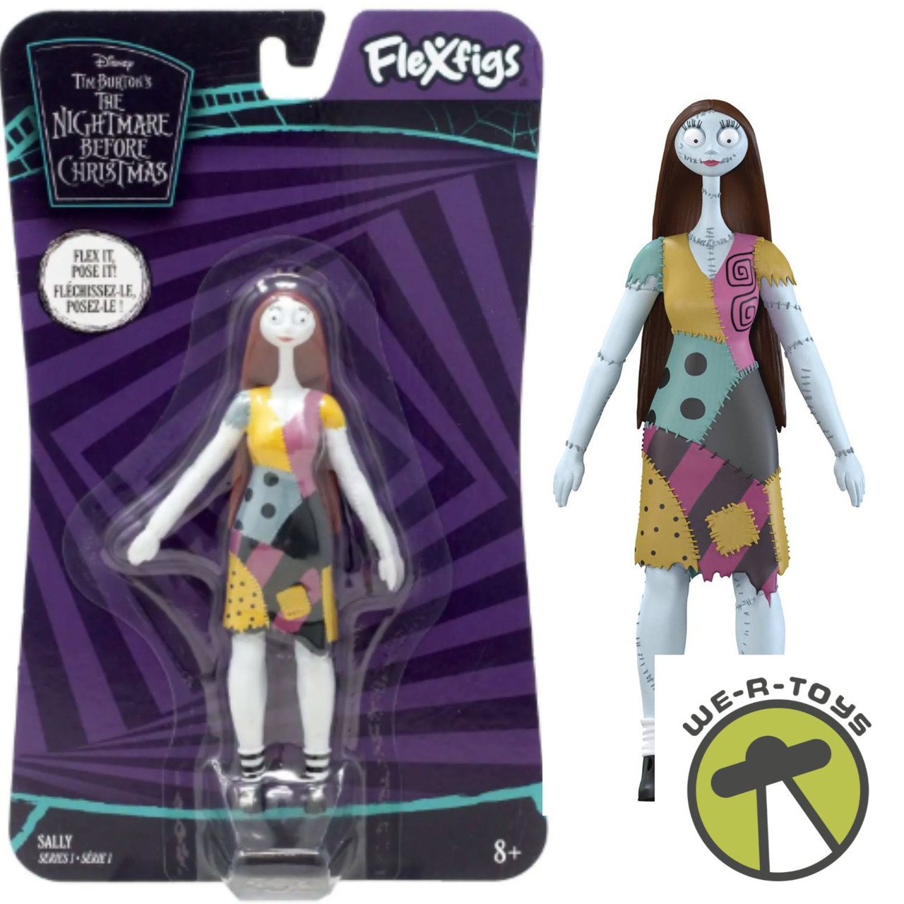 The Nightmare before Christmas NBX Sally Action Figure Flexfigs 2024 ...