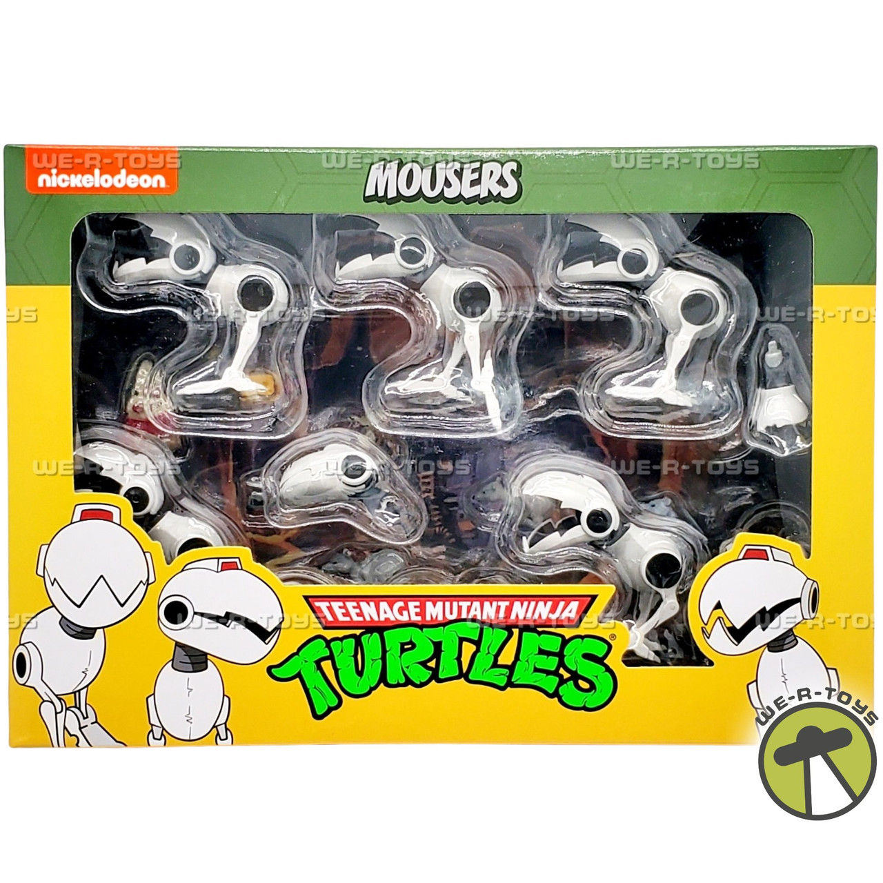 Teenage Mutant Ninja Turtles Mouser Multipack Action Figures 2022 NECA ...