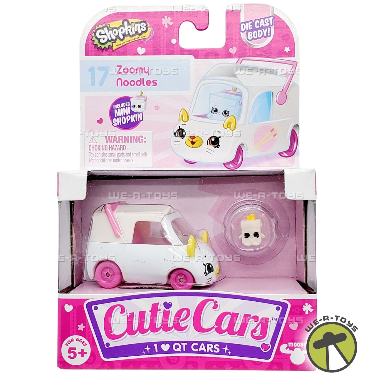 Shopkins Cutie Cars 17 Zoomy Noodles with Mini Shopkin Exclusive ...