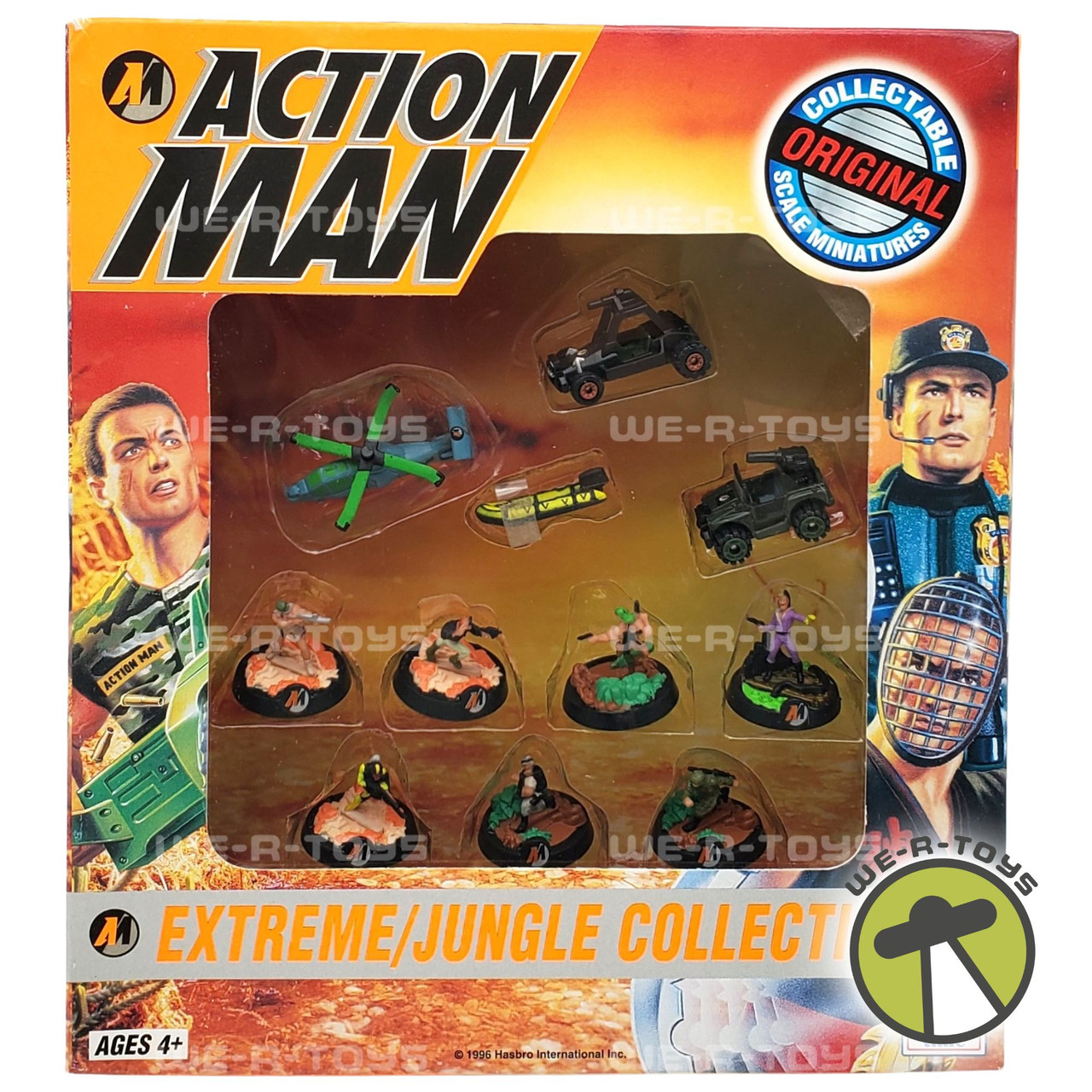 Action Man Extreme/Jungle Collection Miniatures Set 1996 Hasbro #1002 ...