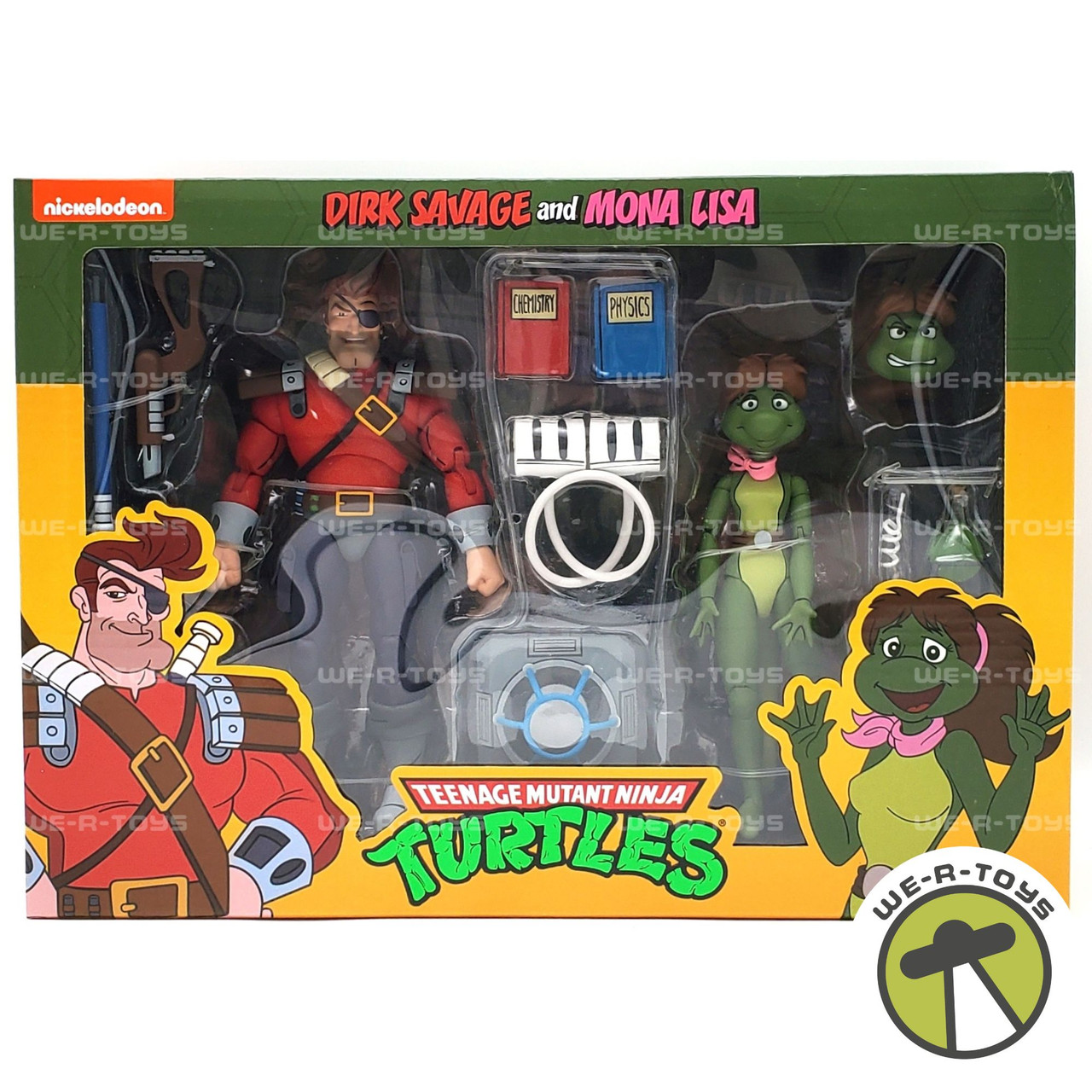 Teenage Mutant Ninja Turtles Dirk Savage and Mona Lisa Action Figures ...