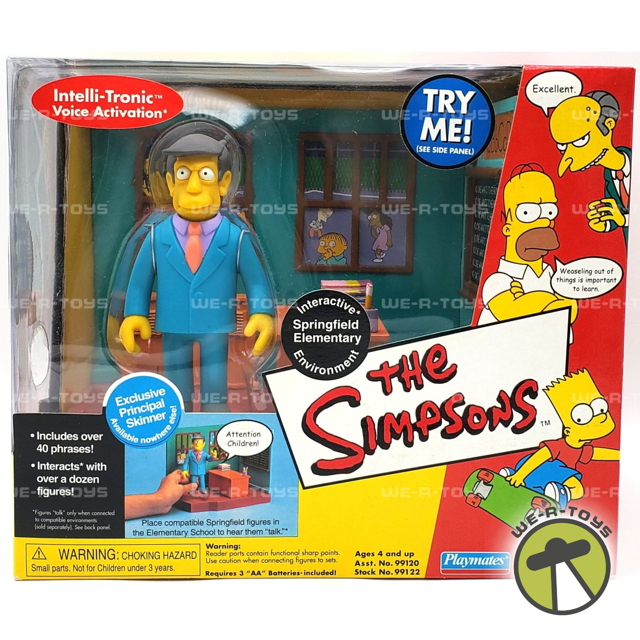 The Simpsons Interactive Springfield Elementary with Principal Skinner ...