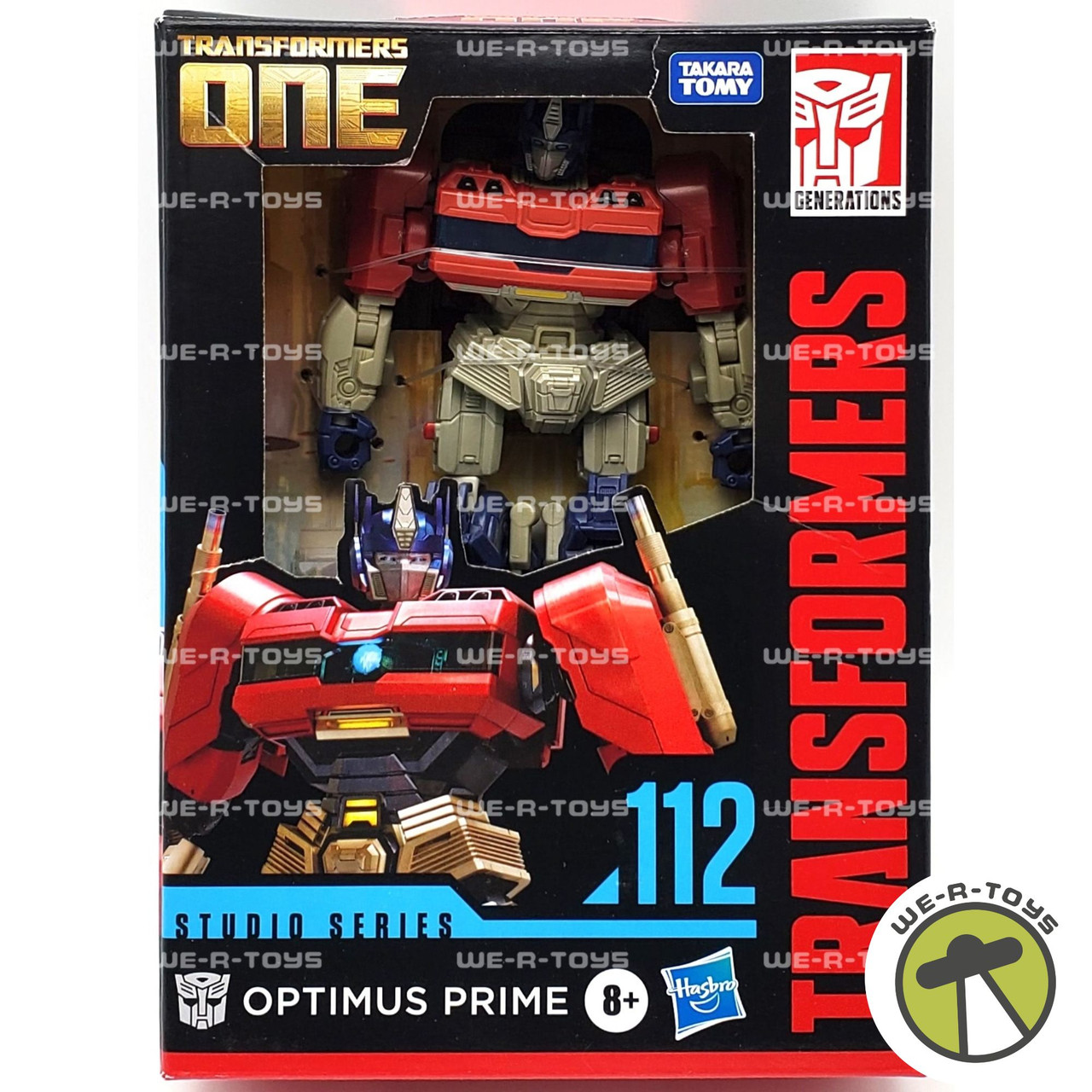 Transformers One Studio Series 112 Deluxe Optimus Prime Converting ...