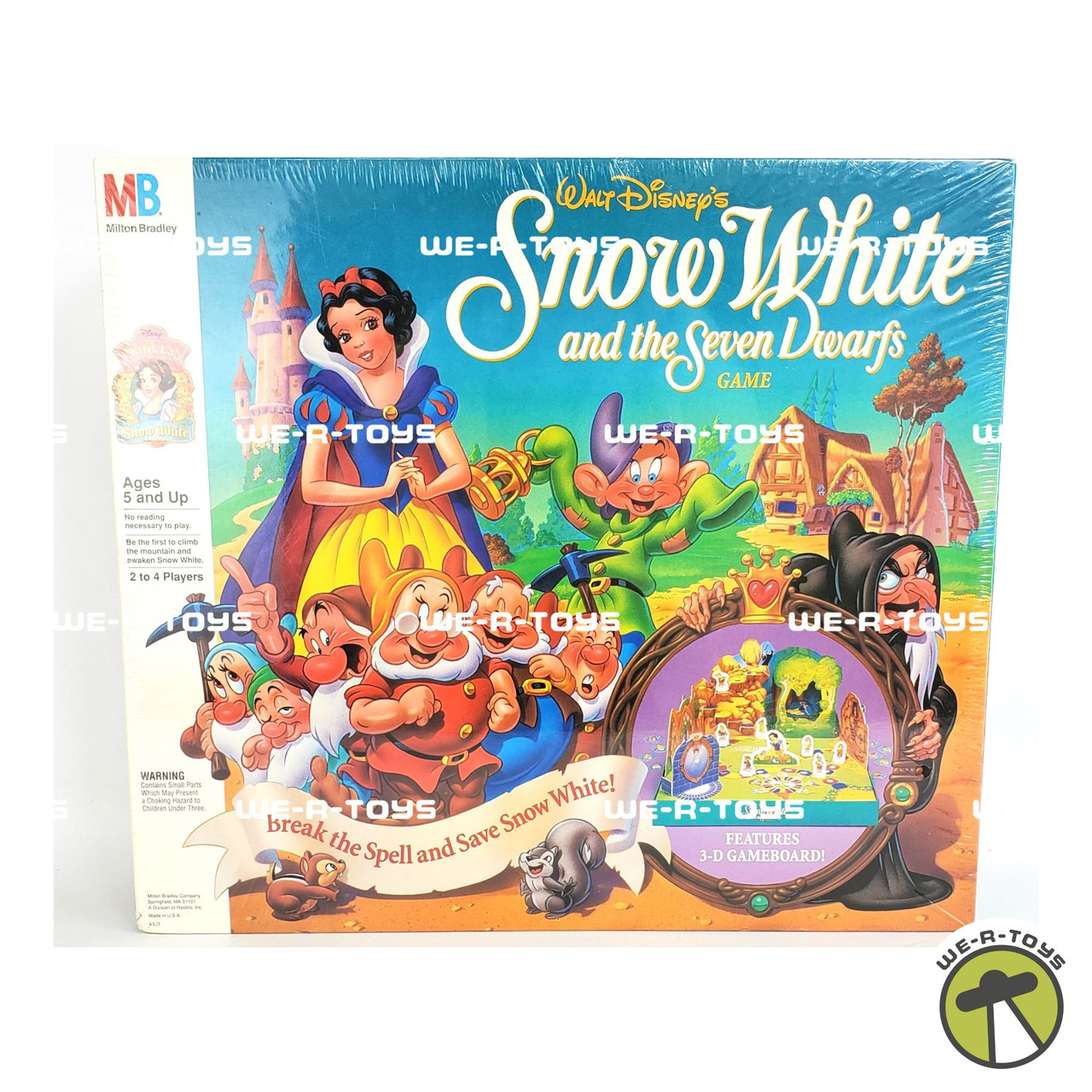 Disney's Snow White and the Seven Dwarfs Game Milton Bradley #4339 - We ...