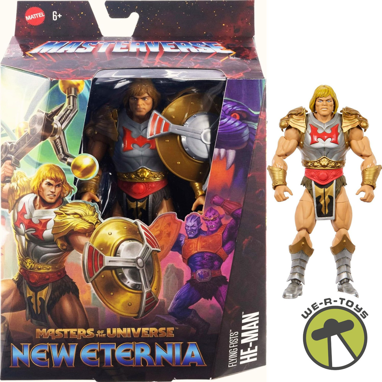 Masters of the Universe Masterverse Flying Fist He-Man Action Figure ...