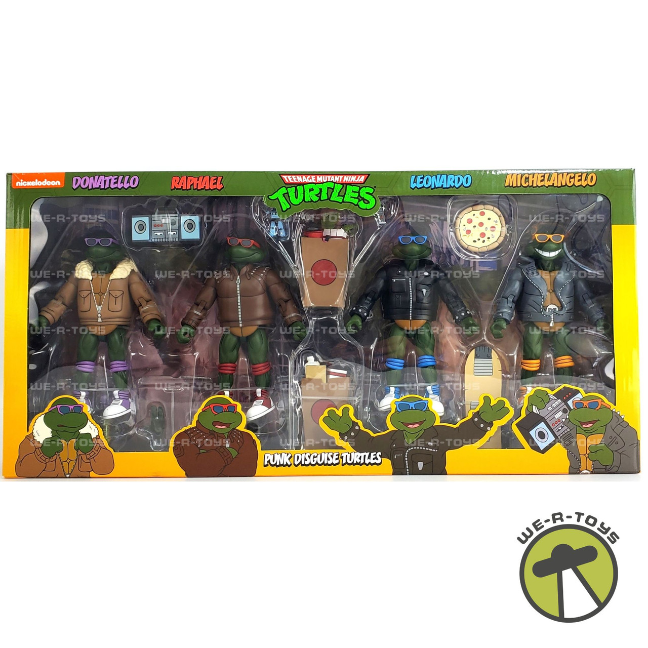 Teenage Mutant Ninja Turtles Punk Disguise Turtles Action Figure Set ...
