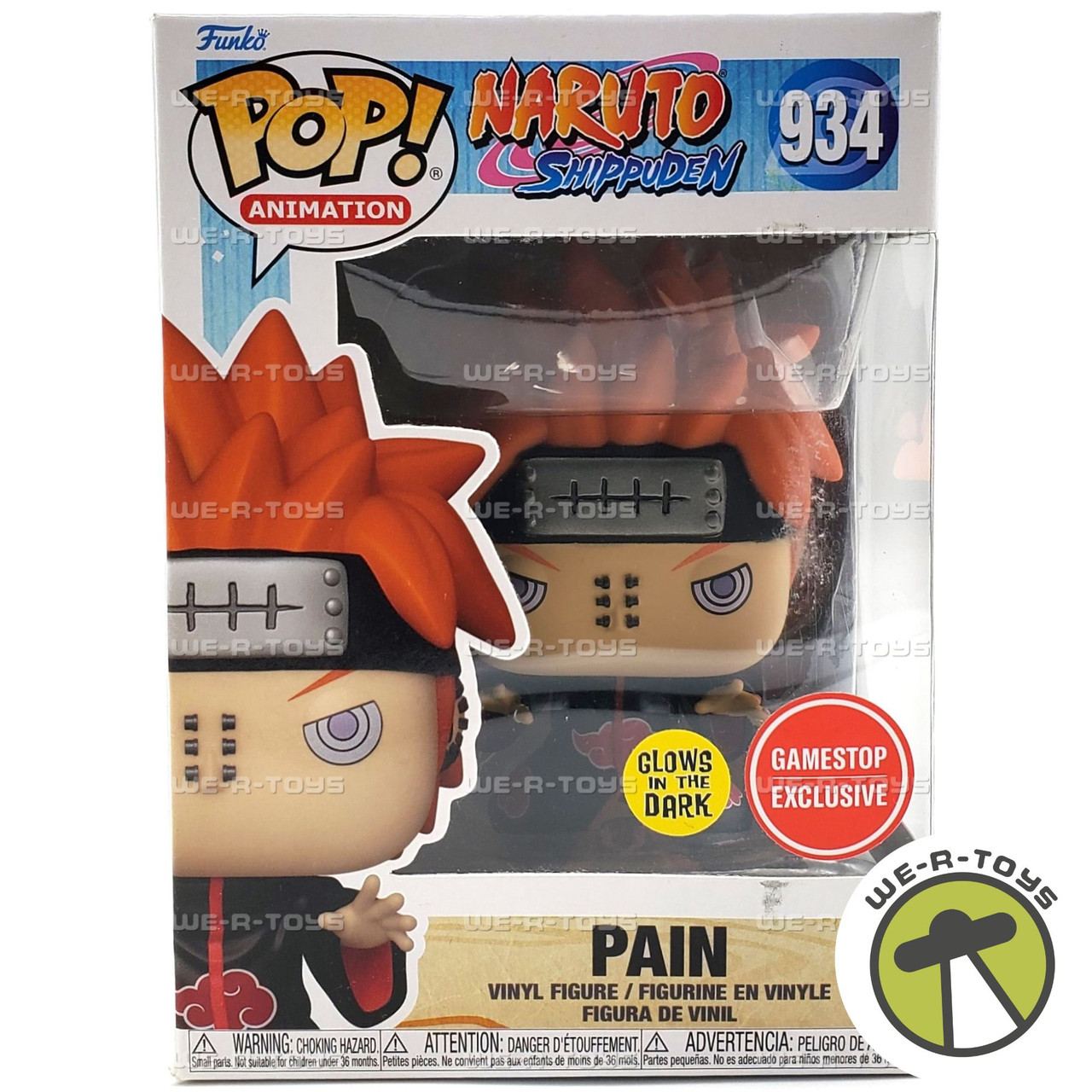 Funko Pop Animation Naruto Shippuden Pain GITD Exclusive Vinyl Figure ...
