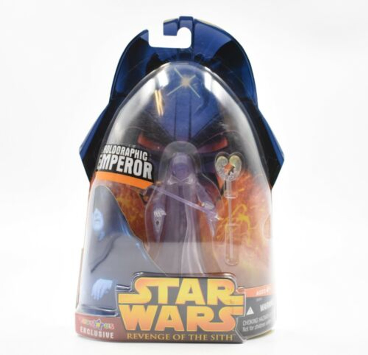 Star Wars Revenge Of The Sith Holographic Emperor Palpatine Action