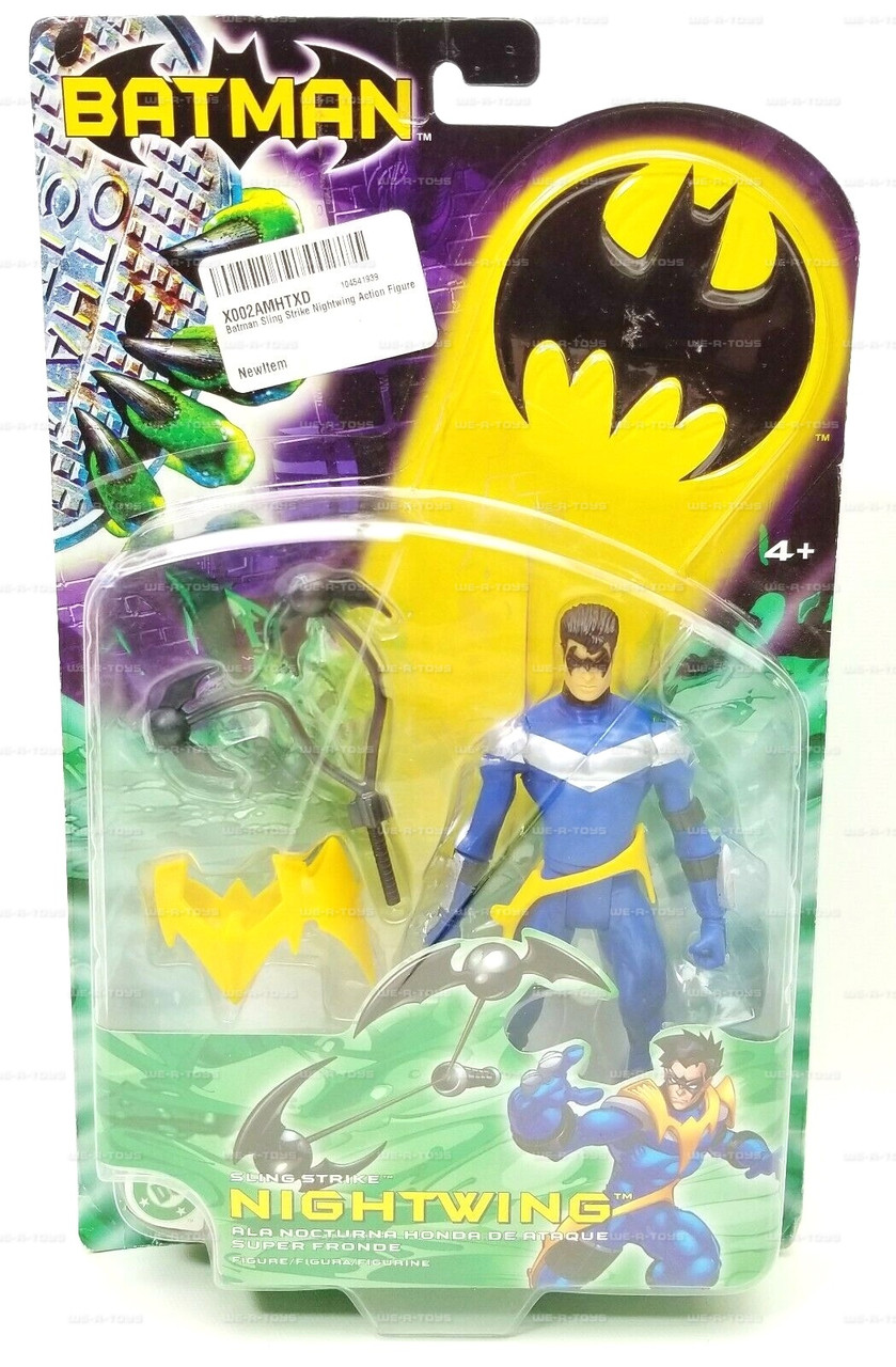 Batman Sling Strike Nightwing Action Figure DC Comics 2004 Mattel C0051 ...