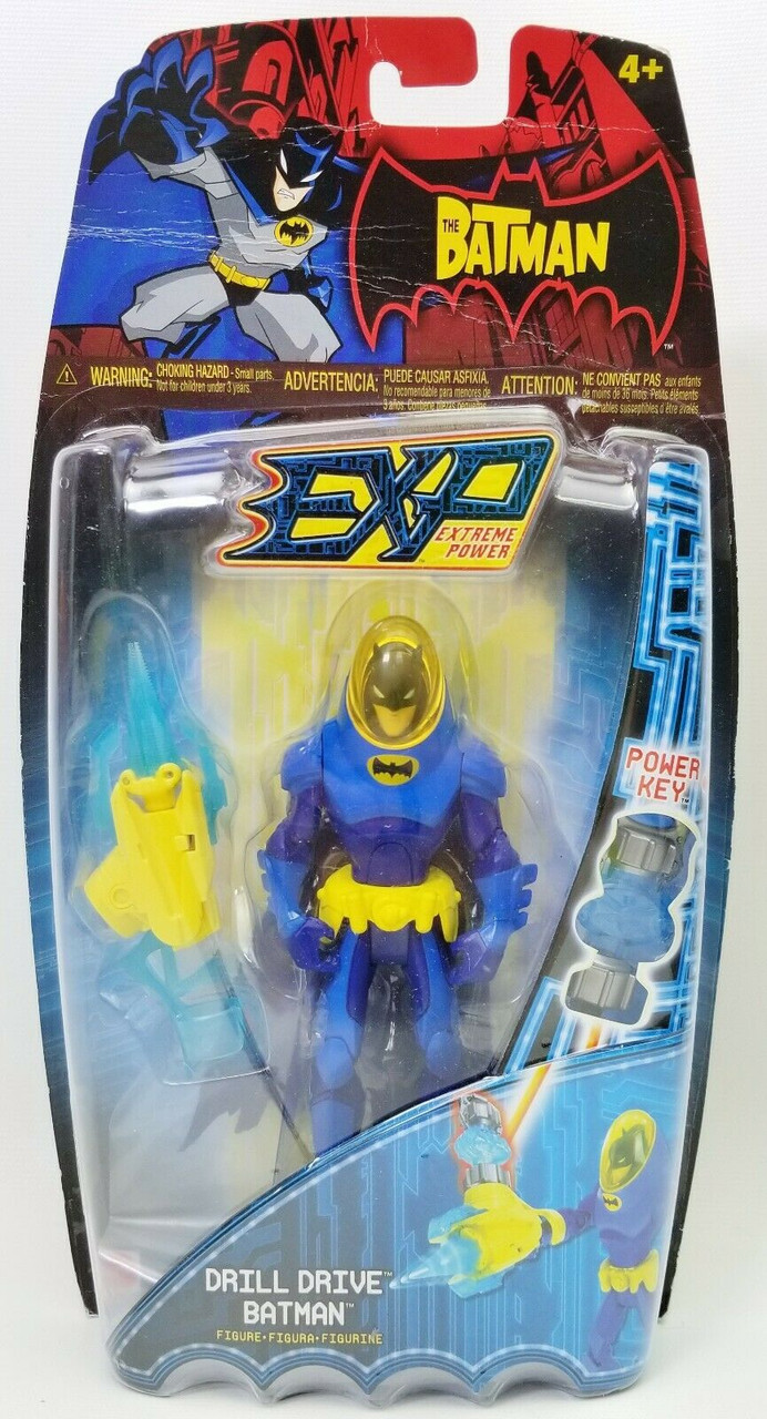 The Batman EXP Extreme Power Drill Drive Batman Action Figure Mattel ...
