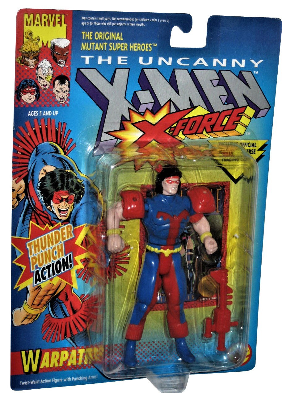 Marvel 1992 Toy Biz X-Men X-Force Warpath Thunder Punch Action Figure ...