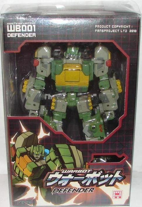FansProject WB001 Warbot Defender Transforming Robot Action Figure 2010 ...