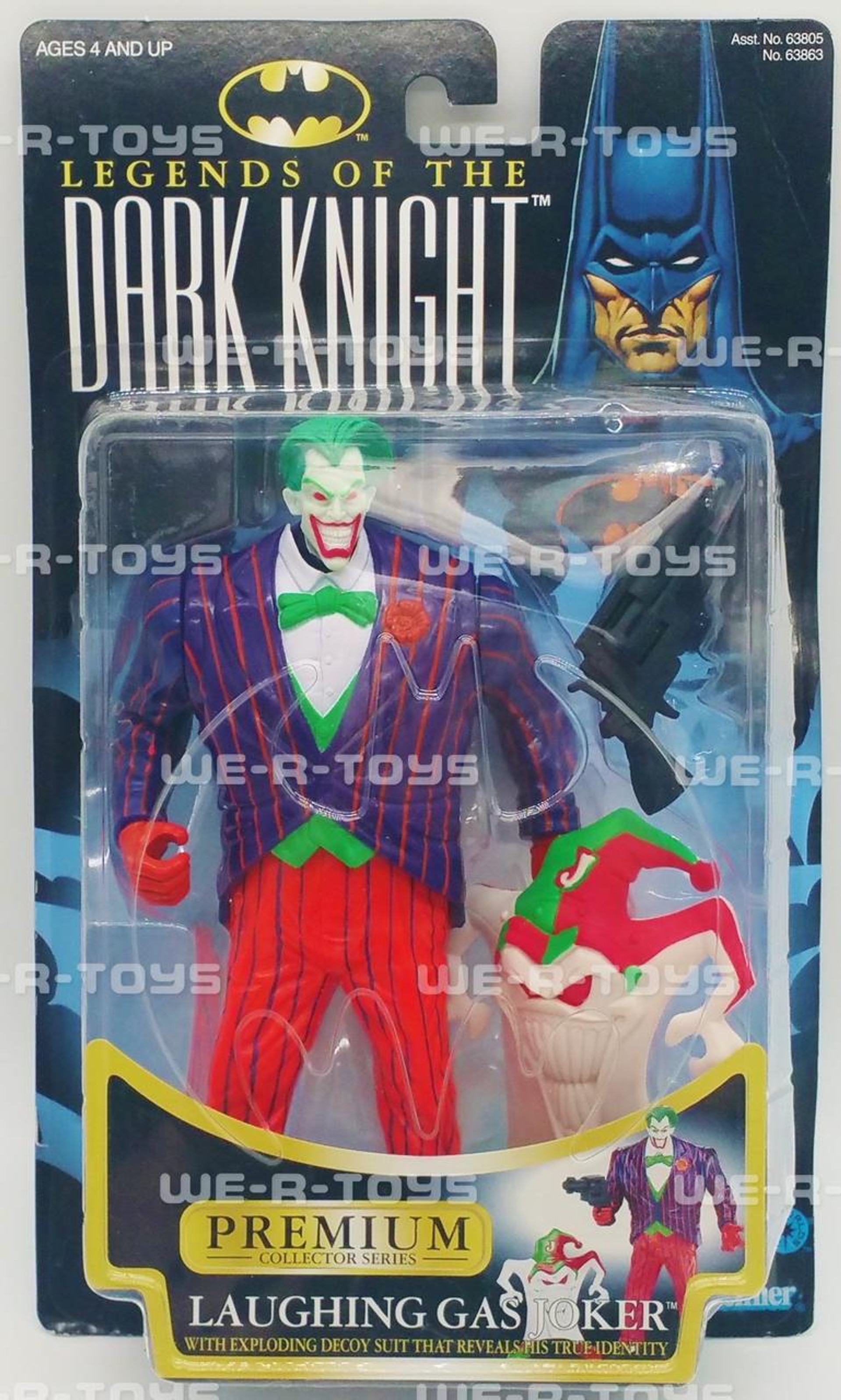 Batman Legends Of The Dark Knight Dc Laughing Gas Joker Figure 1996