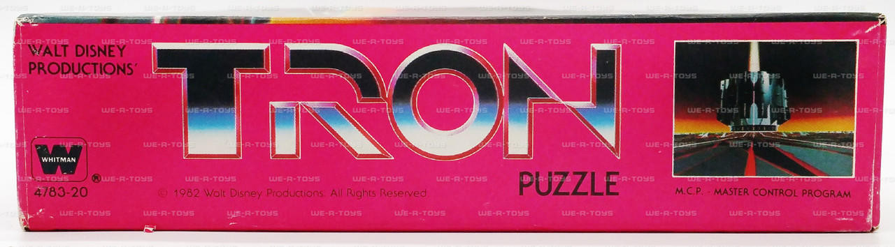 Disneys Tron Master Control Program Jigsaw Puzzle No 478320 Whitman ...