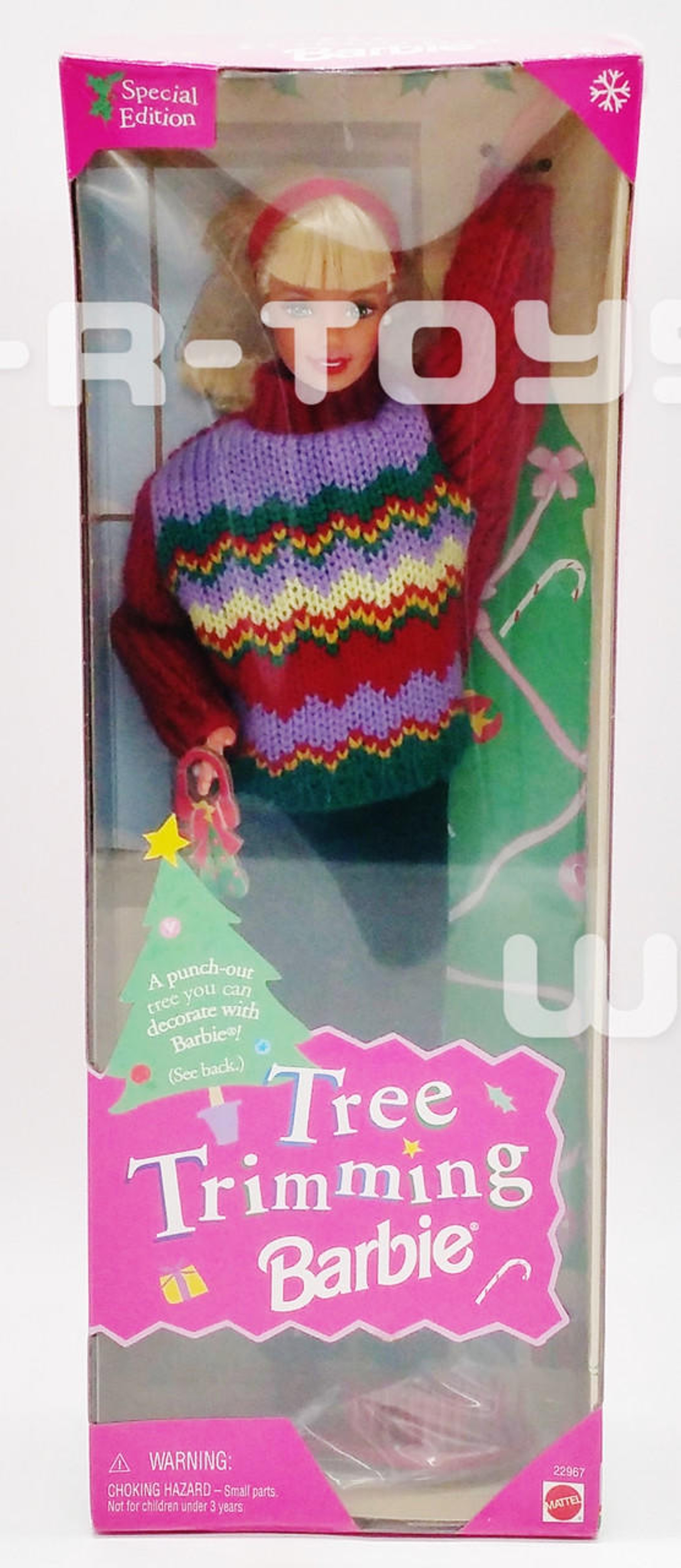 Barbie Tree Trimming Barbie Doll Mattel 1998 No 22967 Nrfb We R Toys