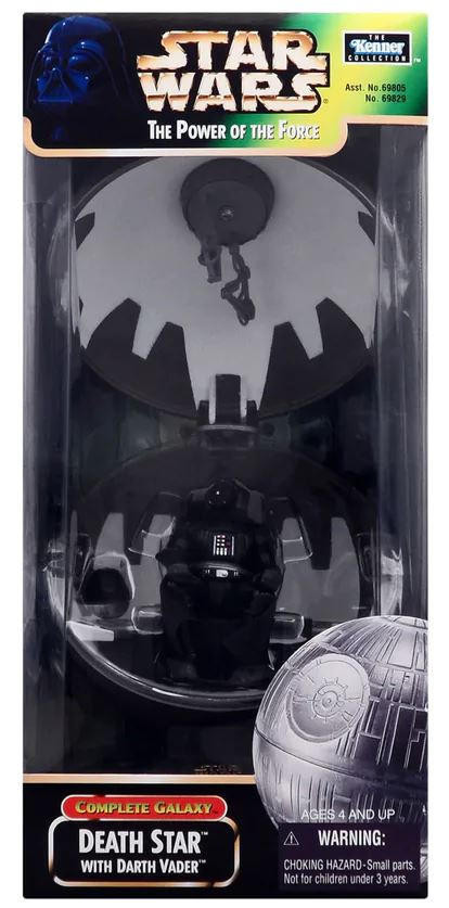 Star Wars The Power of The Force Complete Galaxy Death Star with Darth ...