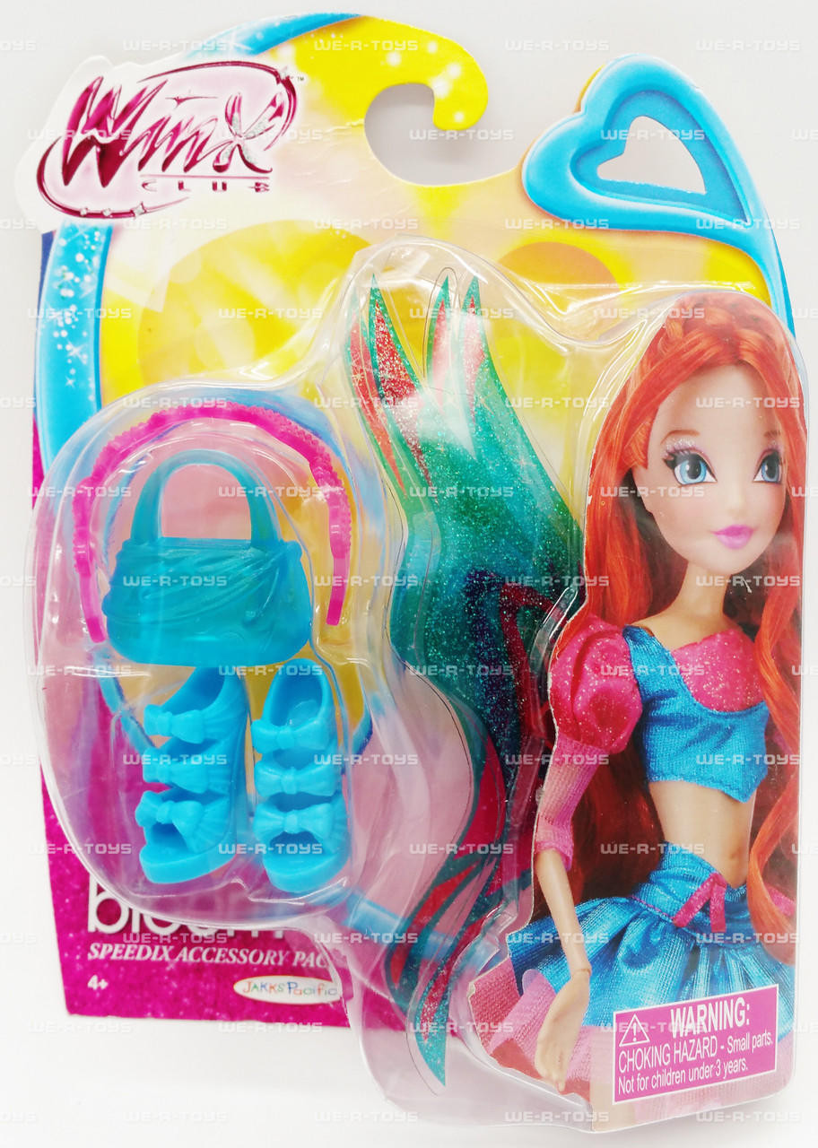 Winx Club Speedix Accessory Pack Bloom Wings & Fashion 2012 Jakks ...