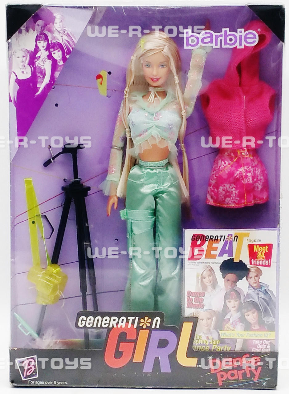 Barbie Generation Girl Barbie The Photographer Doll 1999 Mattel 25766 ...