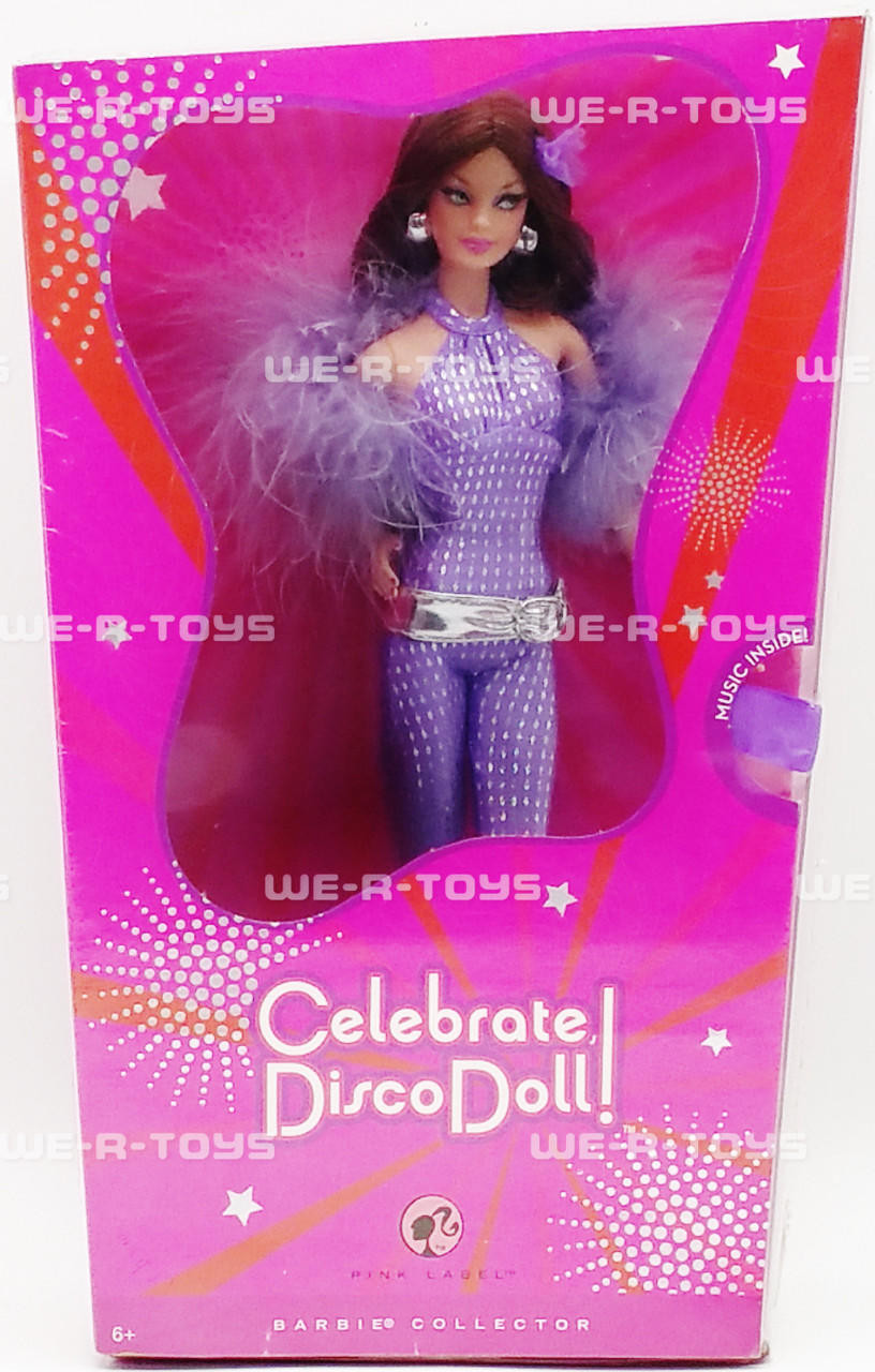 Barbie Celebrate, Disco Doll Pink Label Barbie Collector Series Mattel ...