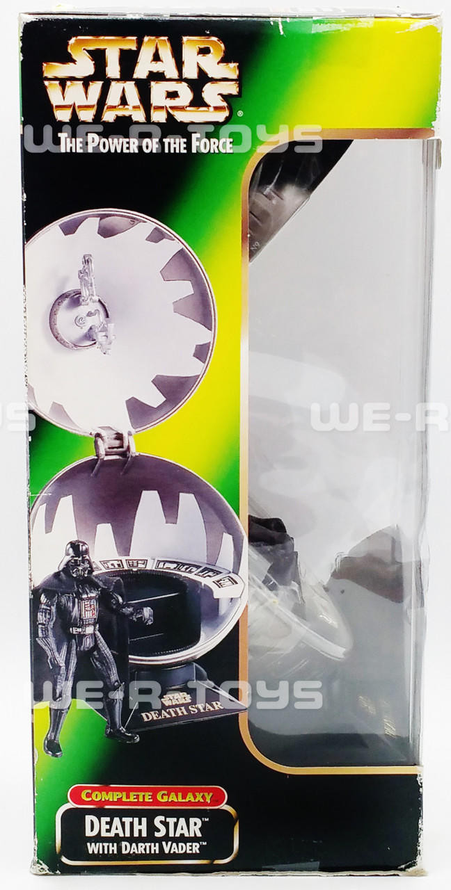 Star Wars The Power of The Force Death Star With Darth Vader Figure ...