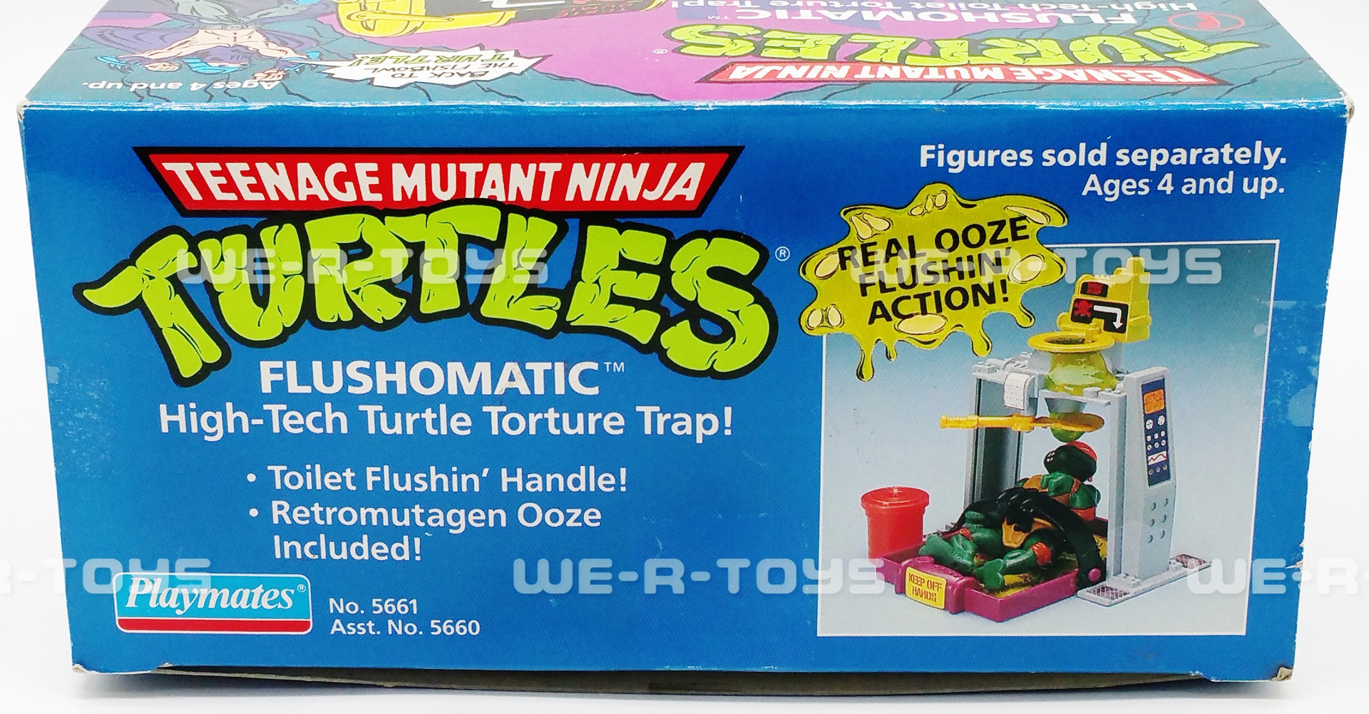 Teenage Mutant Ninja Turtles Flushomatic Toilet Torture Trap Playset ...
