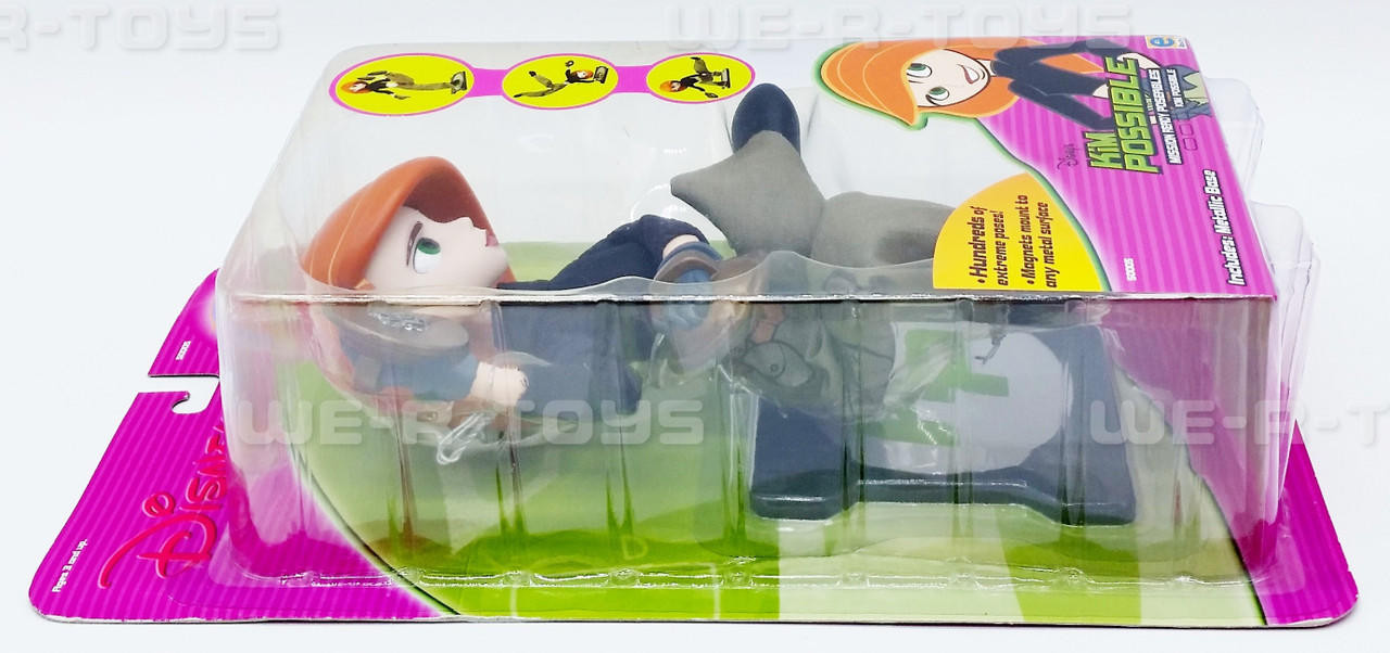 Disney's Kim Possible Mission Ready Magnetic Poseable Kim Possible Doll ...