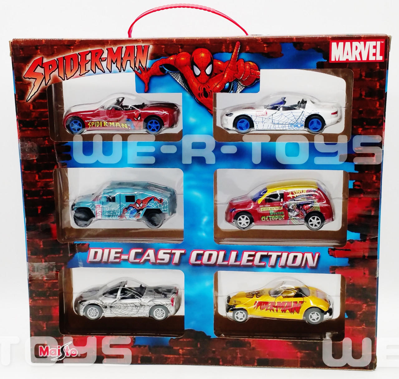Marvel's Spider-Man Die-Cast Collection Vehicles 6-Pack Maisto 2004 ...