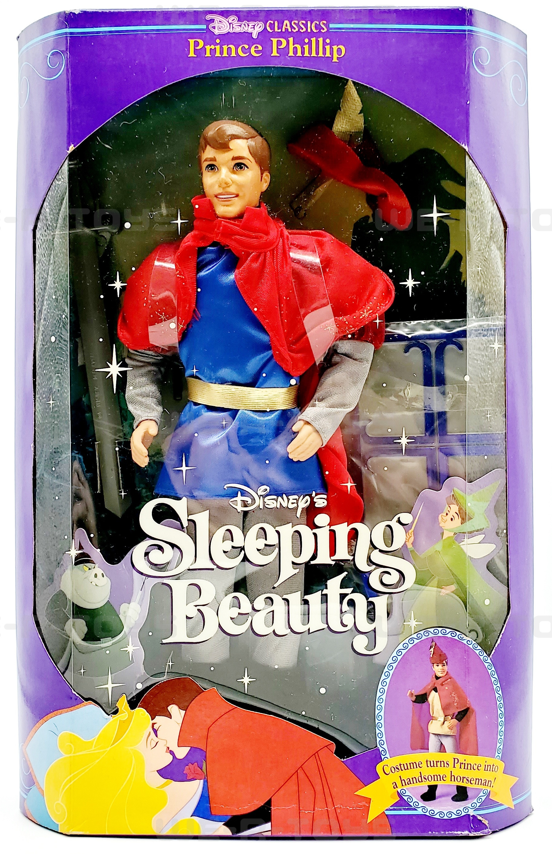 Disney's Sleeping Beauty Prince Phillip Doll 1991 Mattel 4597 - We-R-Toys
