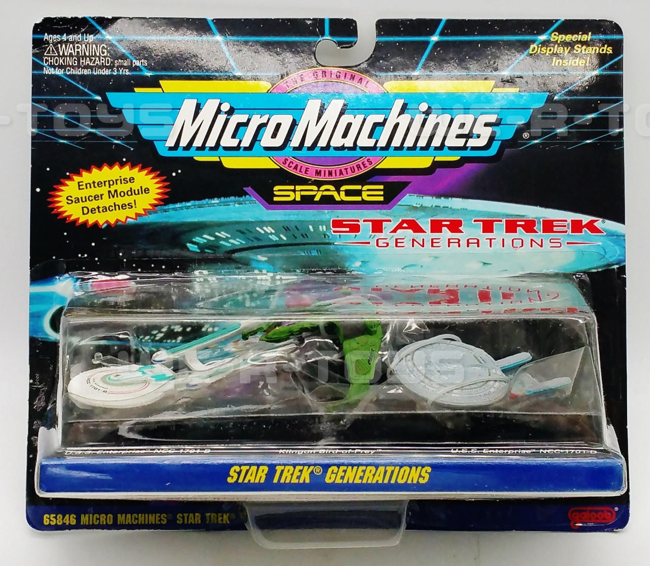 Micro Machines Space Star Trek Generations Collection Galoob 1994 ...